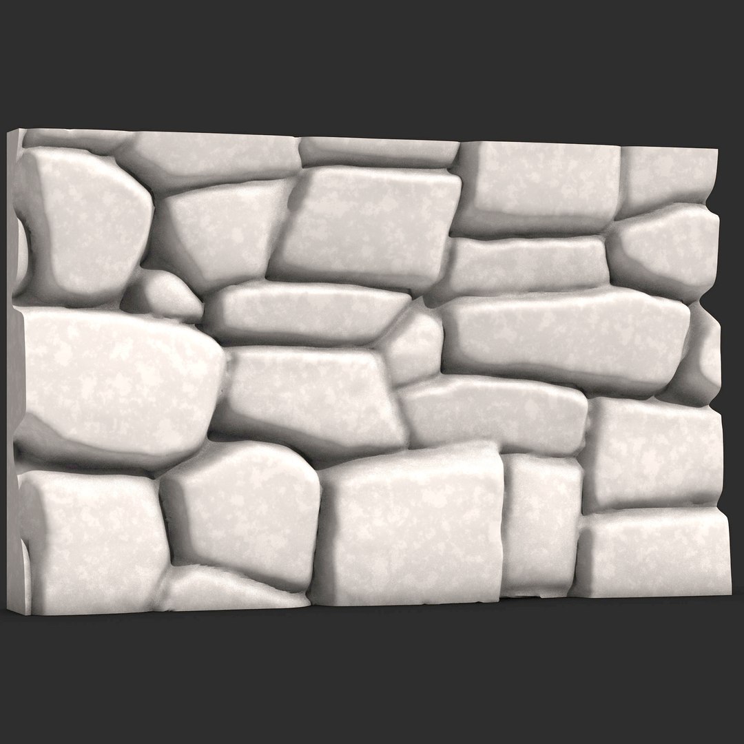 Stone Wall 028 3D Model - TurboSquid 2301780
