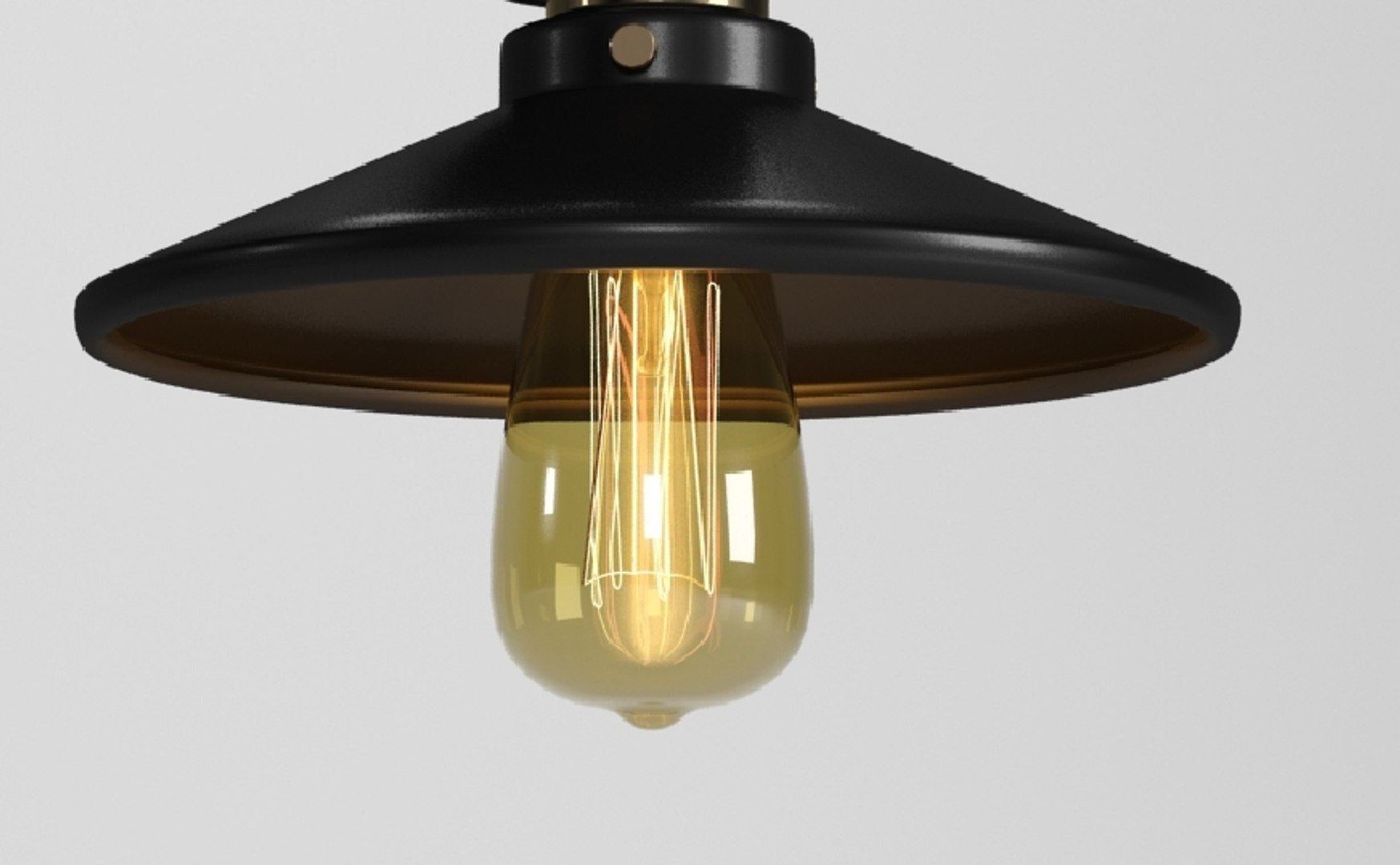 Wall Lamp Loft House 3D Model - TurboSquid 1576394