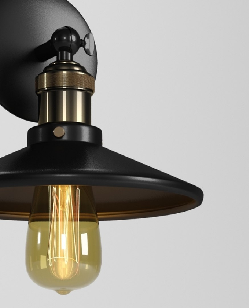 Wall Lamp Loft House 3D Model - TurboSquid 1576394
