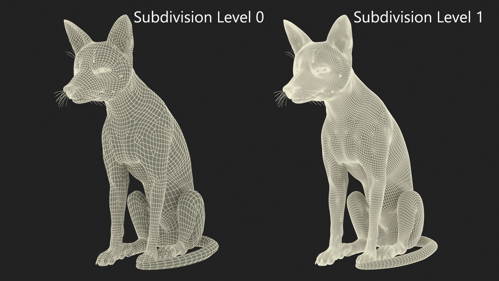 3D model European Fox Sitting Pose Fur - TurboSquid 2182885