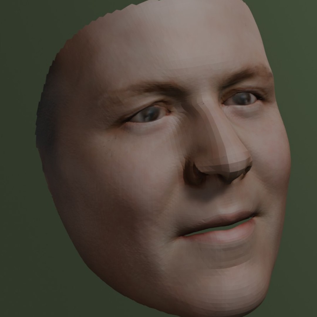 PopFace BaseMesh - Jon Favreau Model - TurboSquid 2254197