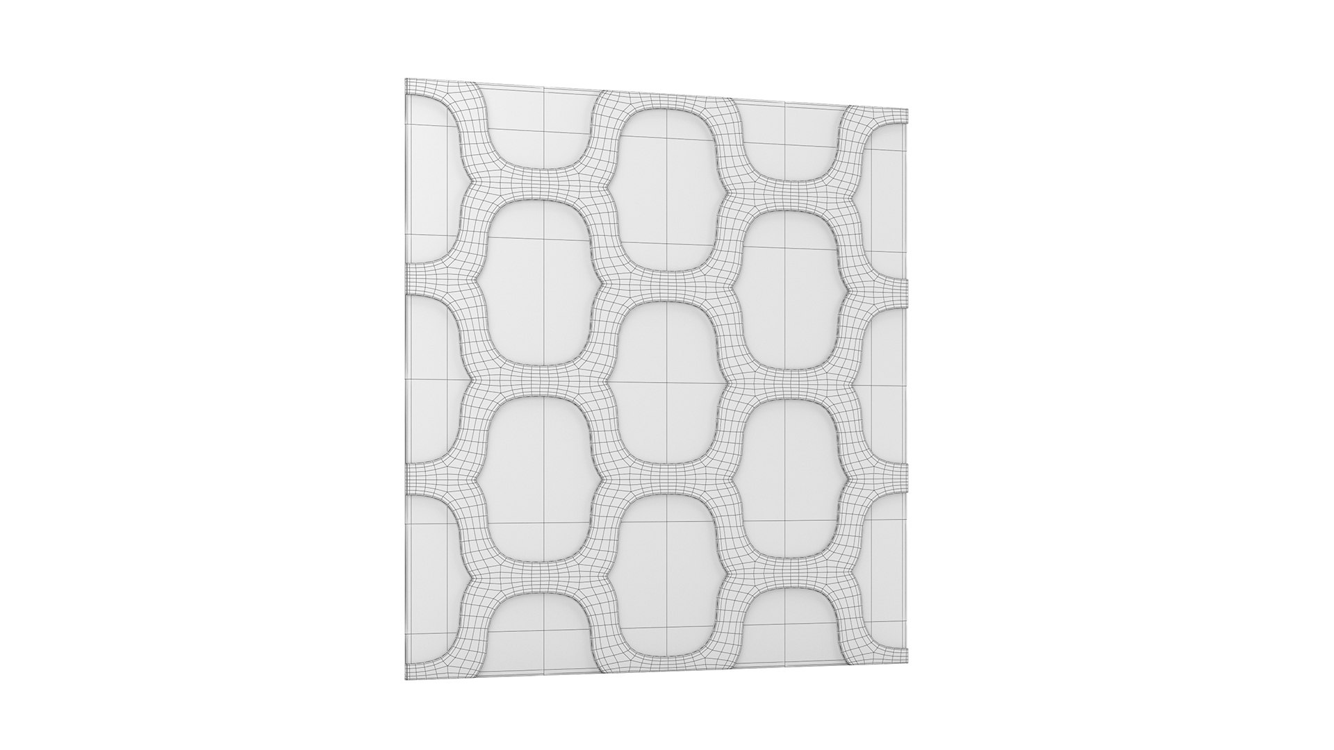 Seashell Wall Cover Panels - Tiles 3D Model - TurboSquid 2370990