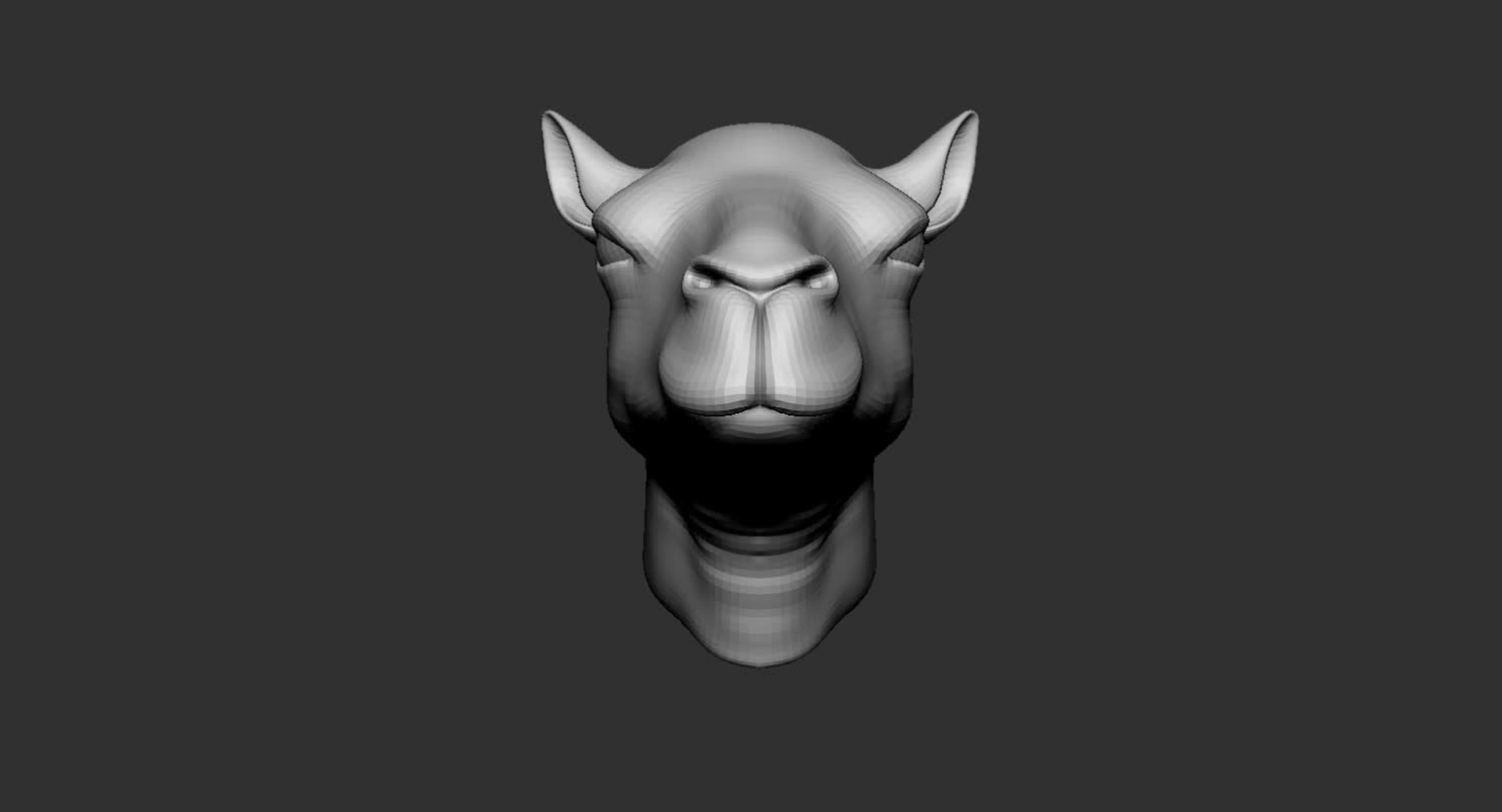 3D Camel Head Base Mesh - TurboSquid 1573742