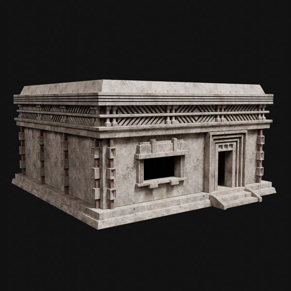 modelo 3d COLECCIÓN TEMPLO CASA DE PIEDRA AZTECA MAYA INKA MESOAMÉRICA ...