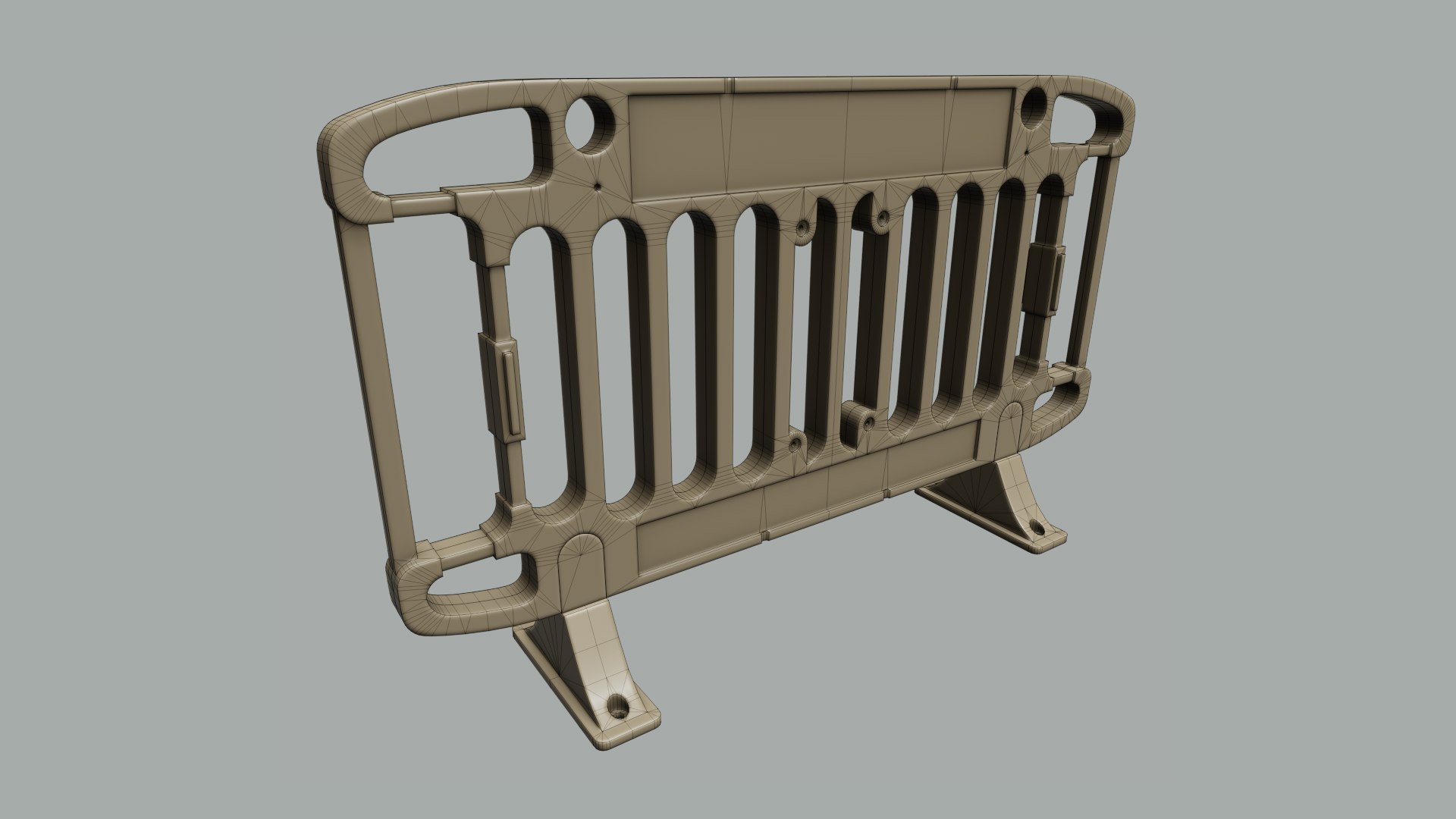 3D Model Road Traffic Barrier 02 - TurboSquid 2095815