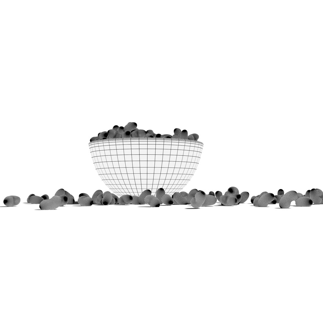 3D Multi Color Jellybeans - TurboSquid 2086594