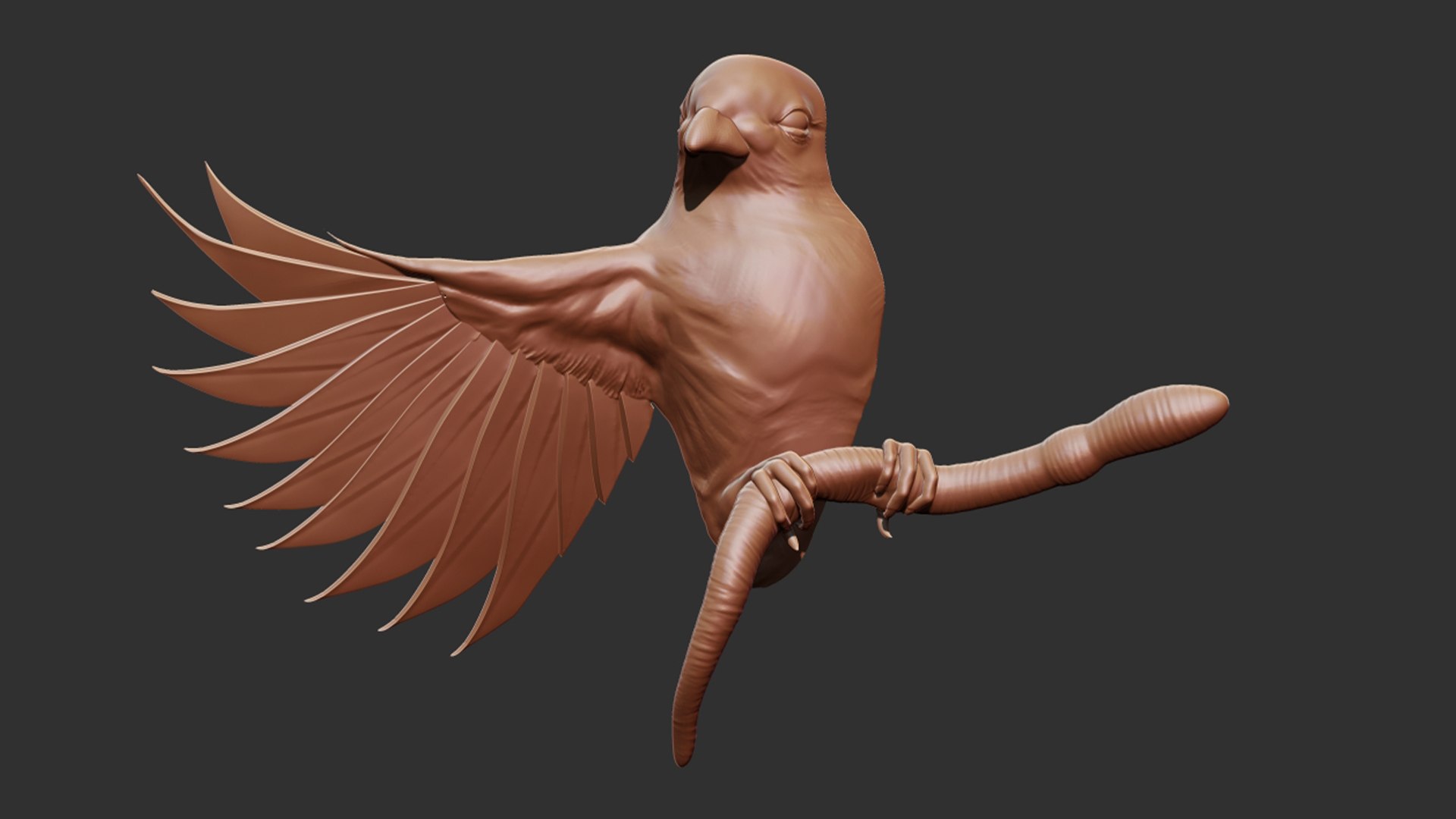 3D Model Bird For Print - TurboSquid 2098414