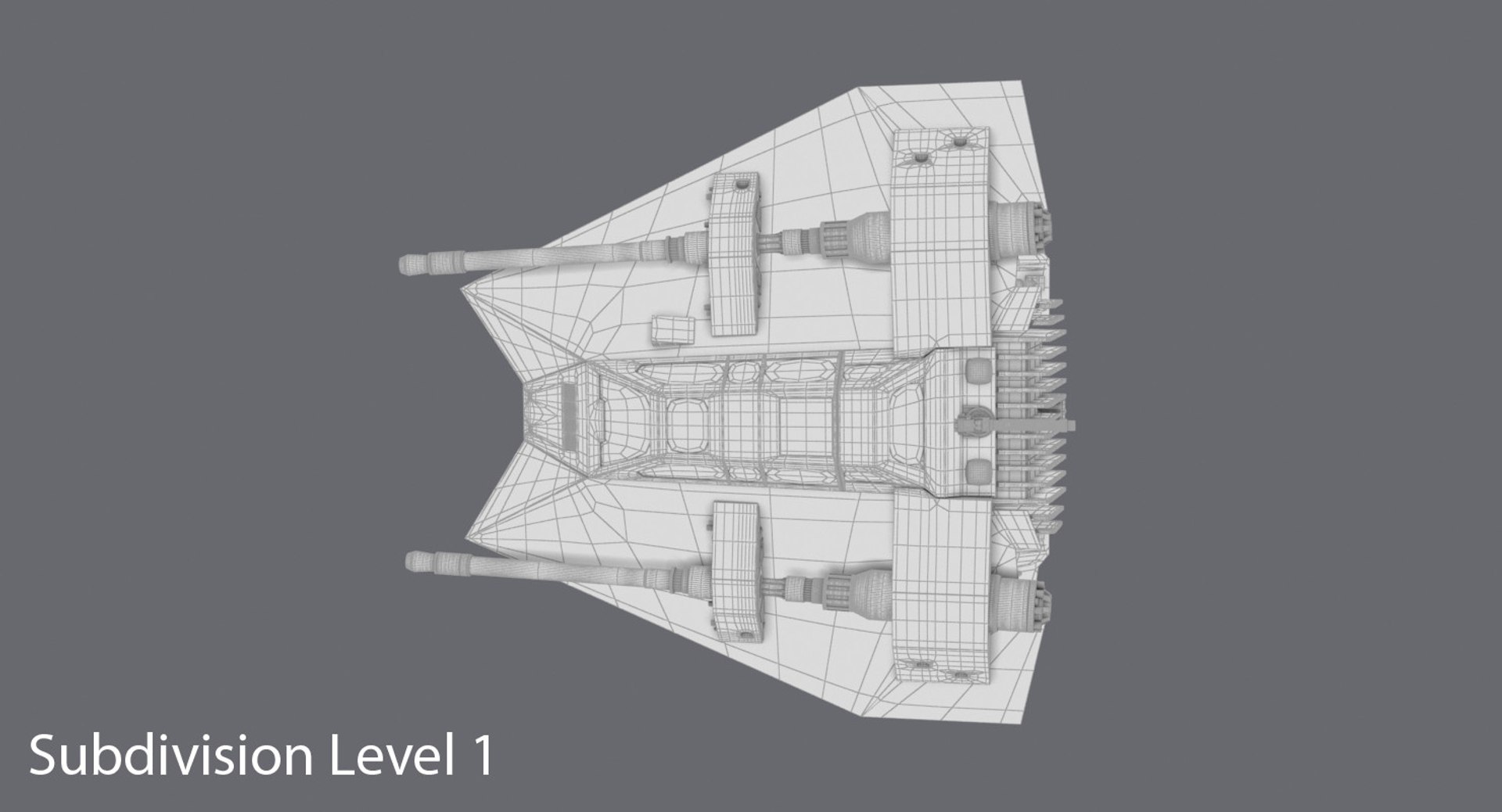 Snowspeeder X 3d Model