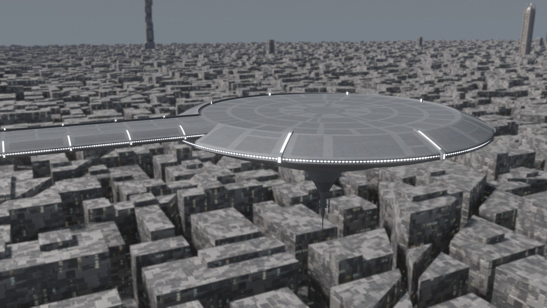 Sci-Fi Landing Platform 3D - TurboSquid 1909963