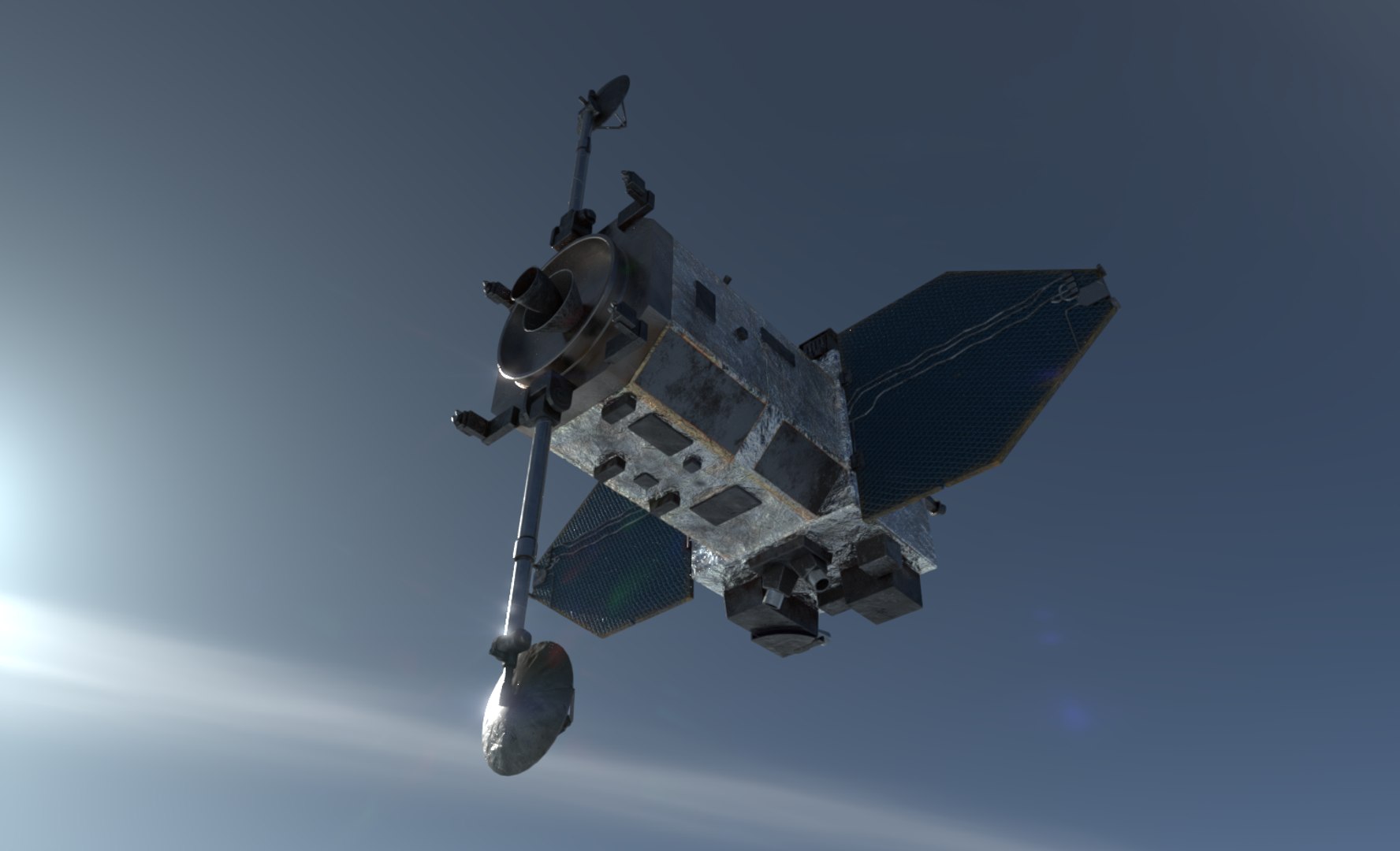 Solar Dynamics Observatory 3D Model - TurboSquid 1310940