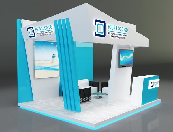 Free 3D Exhibition-Booth Models | TurboSquid