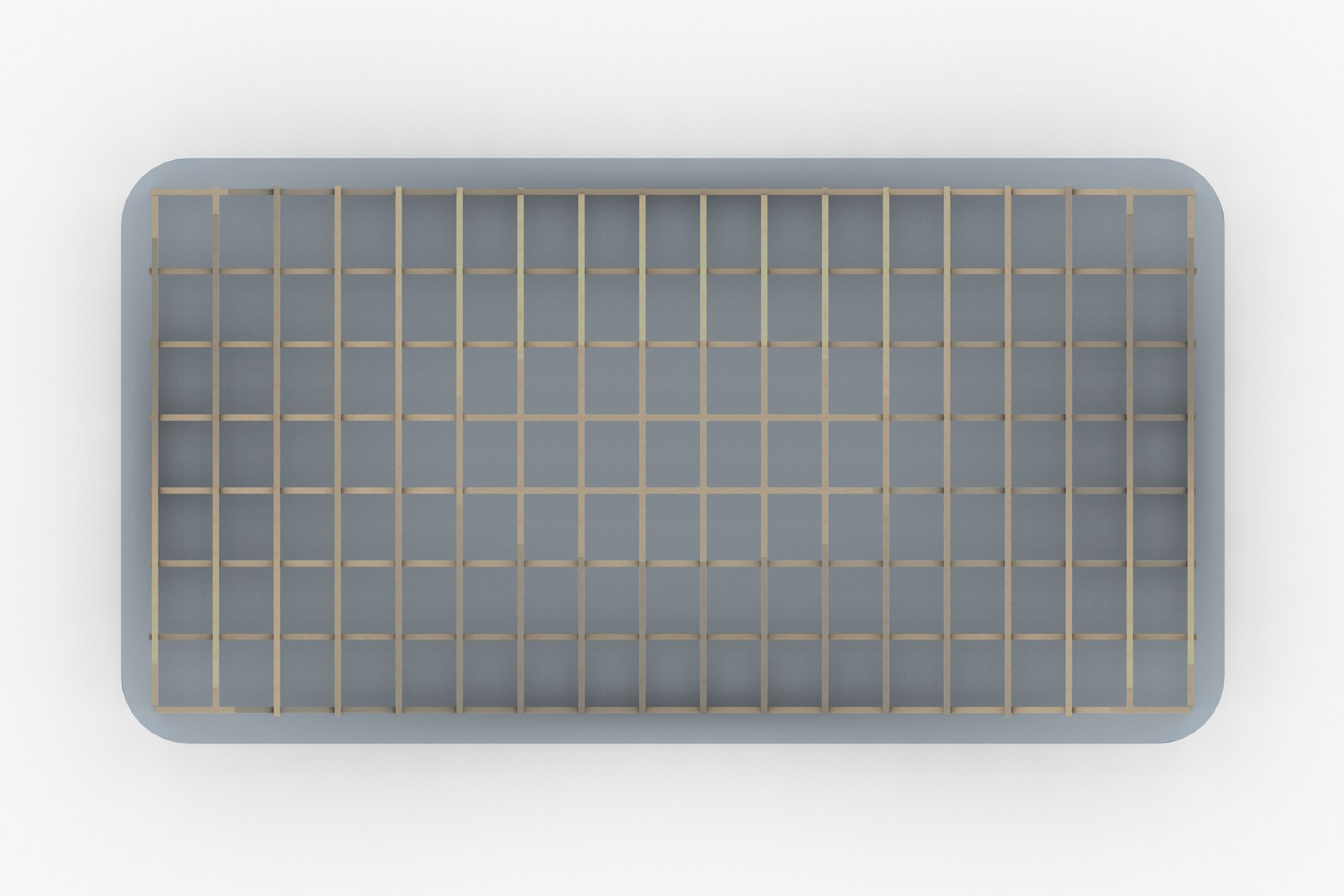 Wavy Waffle Table 3D - TurboSquid 2036273