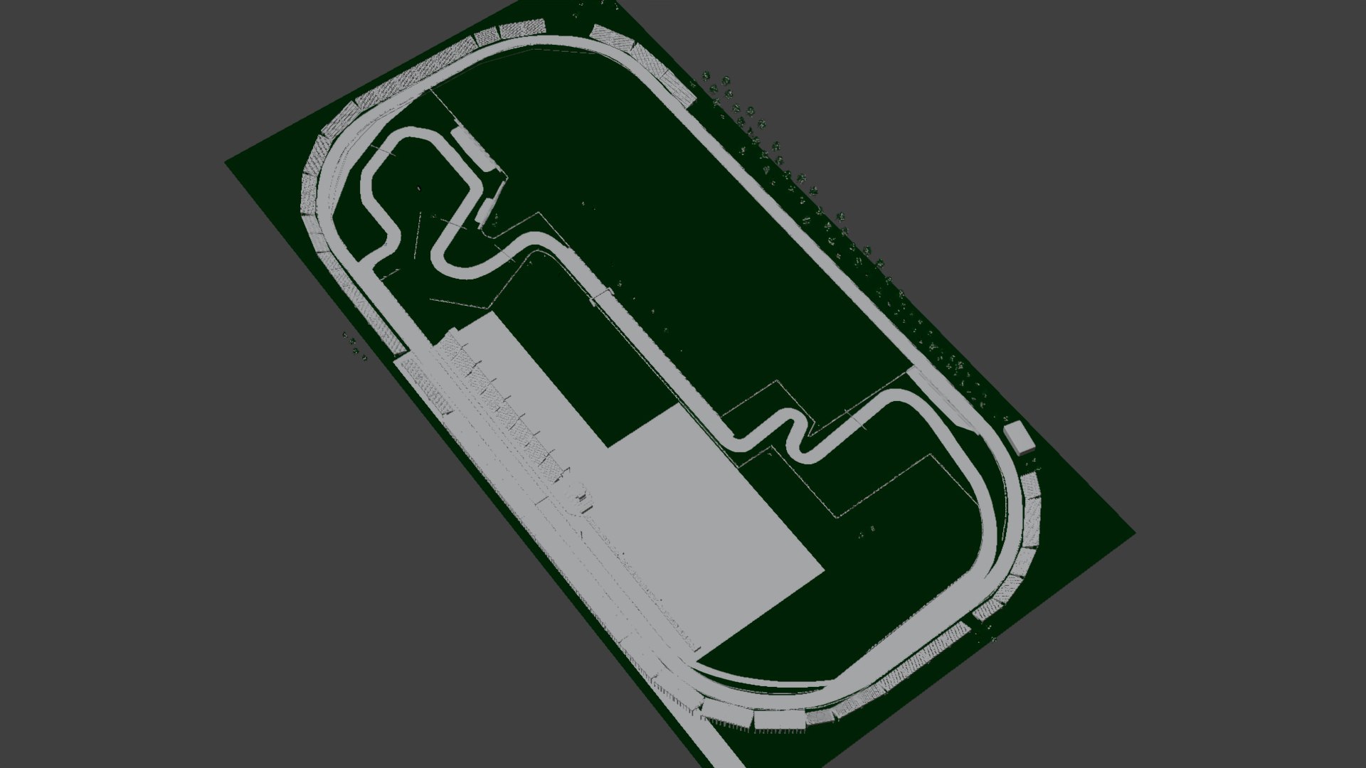 Low Poly Race Track Assets 3D Model - TurboSquid 2268510