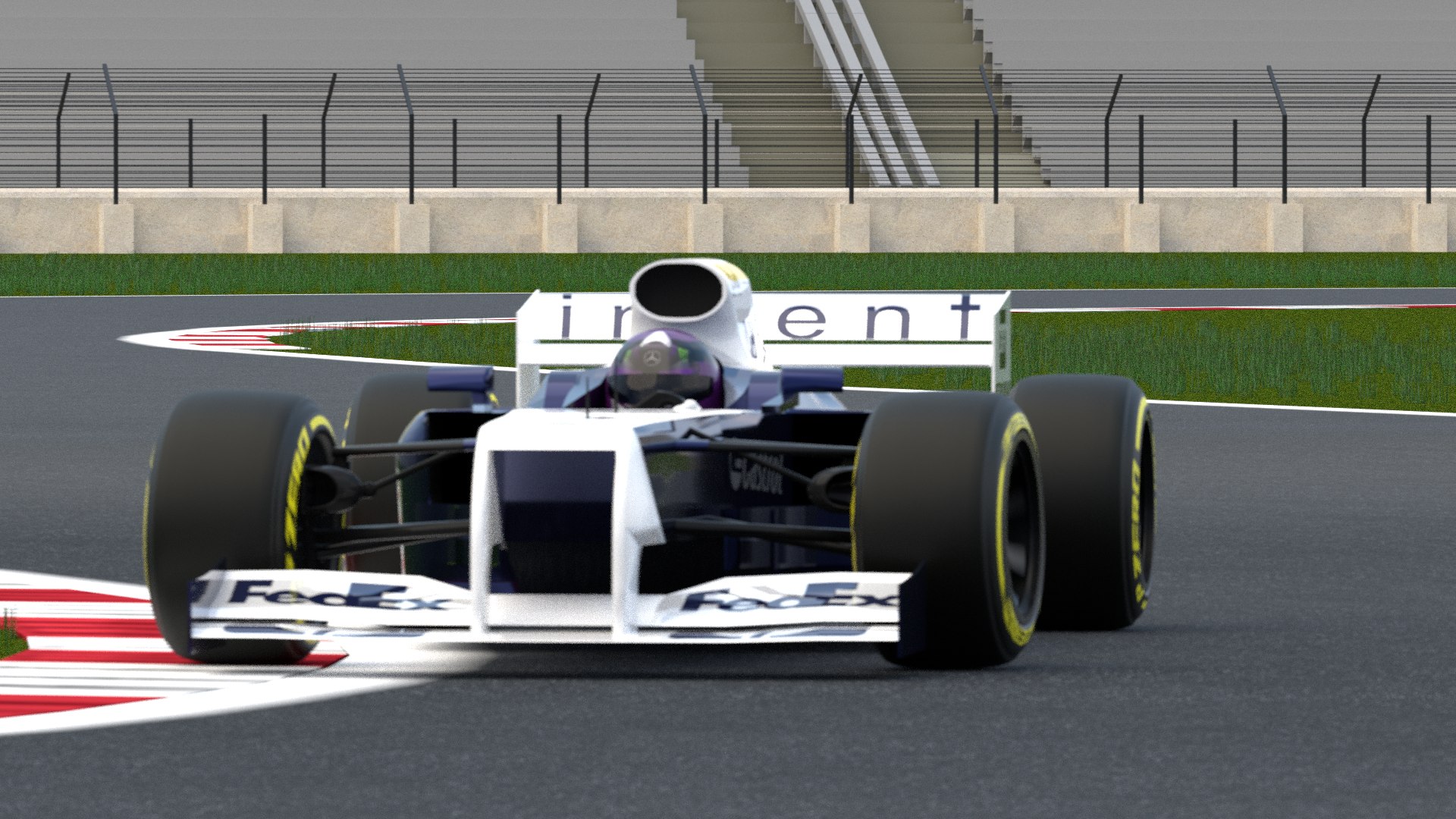 Low Poly Race Track Assets 3D Model - TurboSquid 2268510