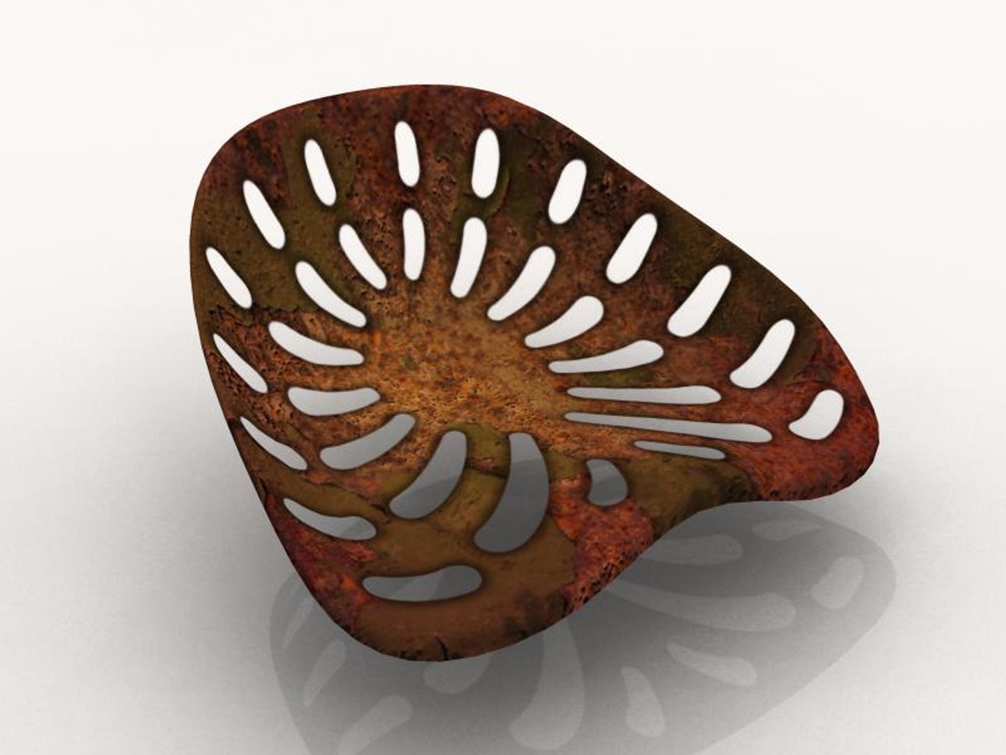 Vintage Tractor Seat 3d Ma