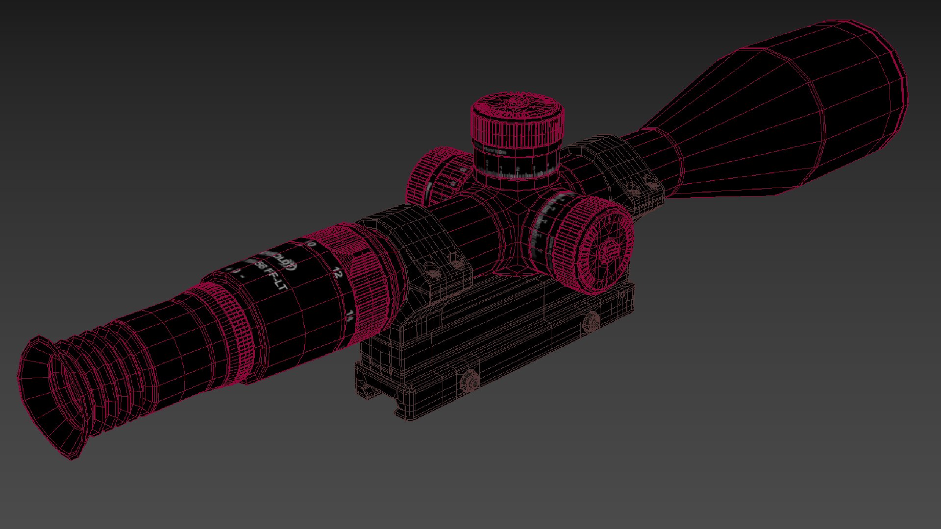 3D Model Optical Scope Hensoldt Zf - TurboSquid 1548036