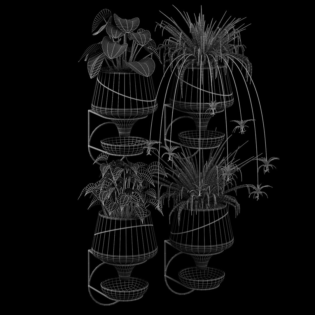 3D model holistic wall mount funnel - TurboSquid 1464975