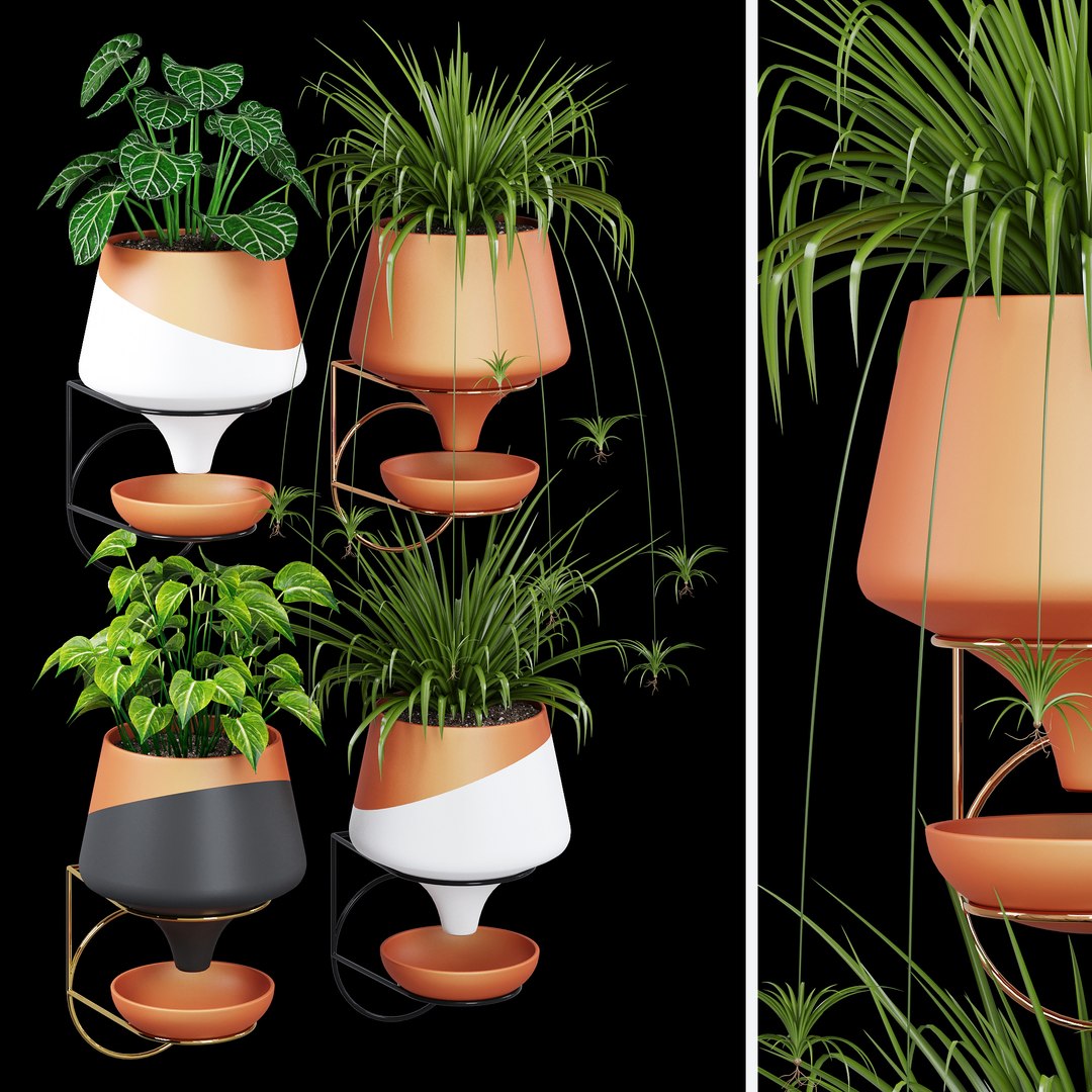 3D model holistic wall mount funnel - TurboSquid 1464975