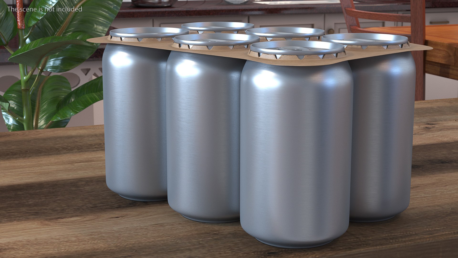 Paperboard Packaging Solution For 6 Soda Cans 3D Model - TurboSquid 2137576
