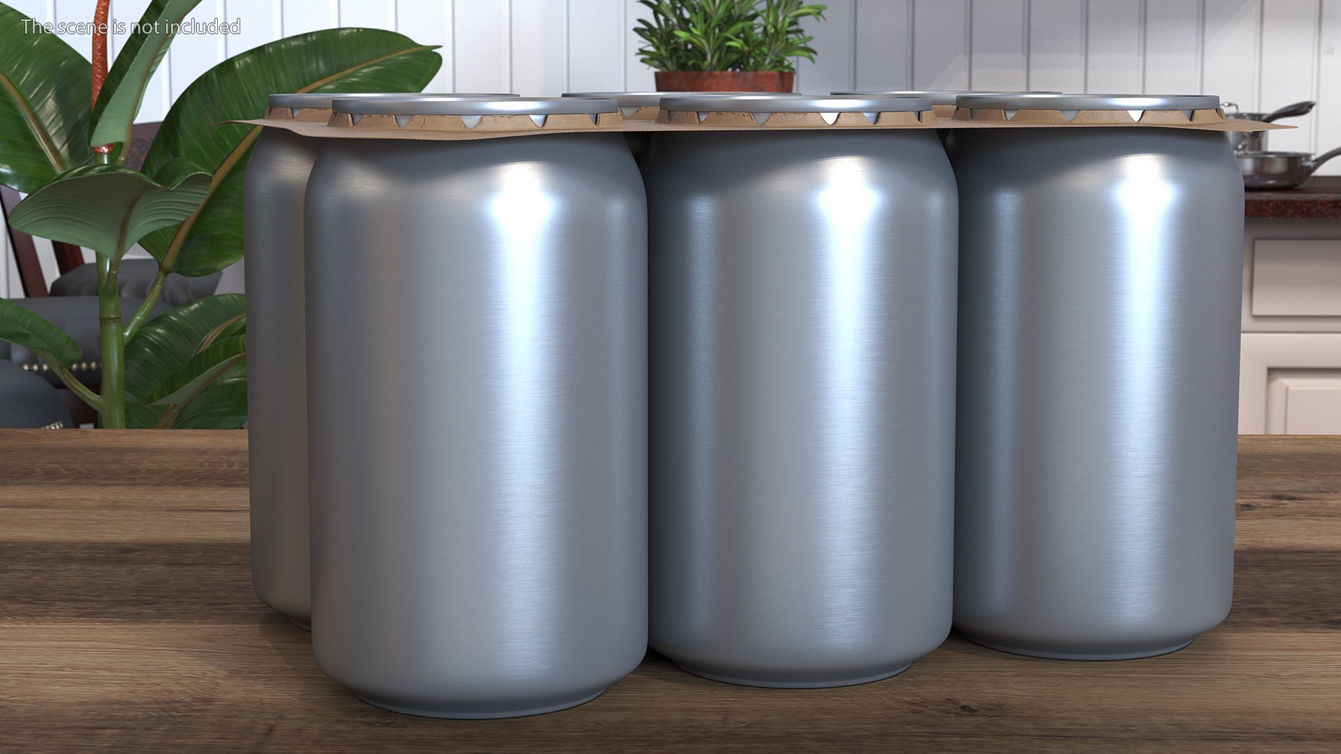 Paperboard Packaging Solution For 6 Soda Cans 3D Model - TurboSquid 2137576