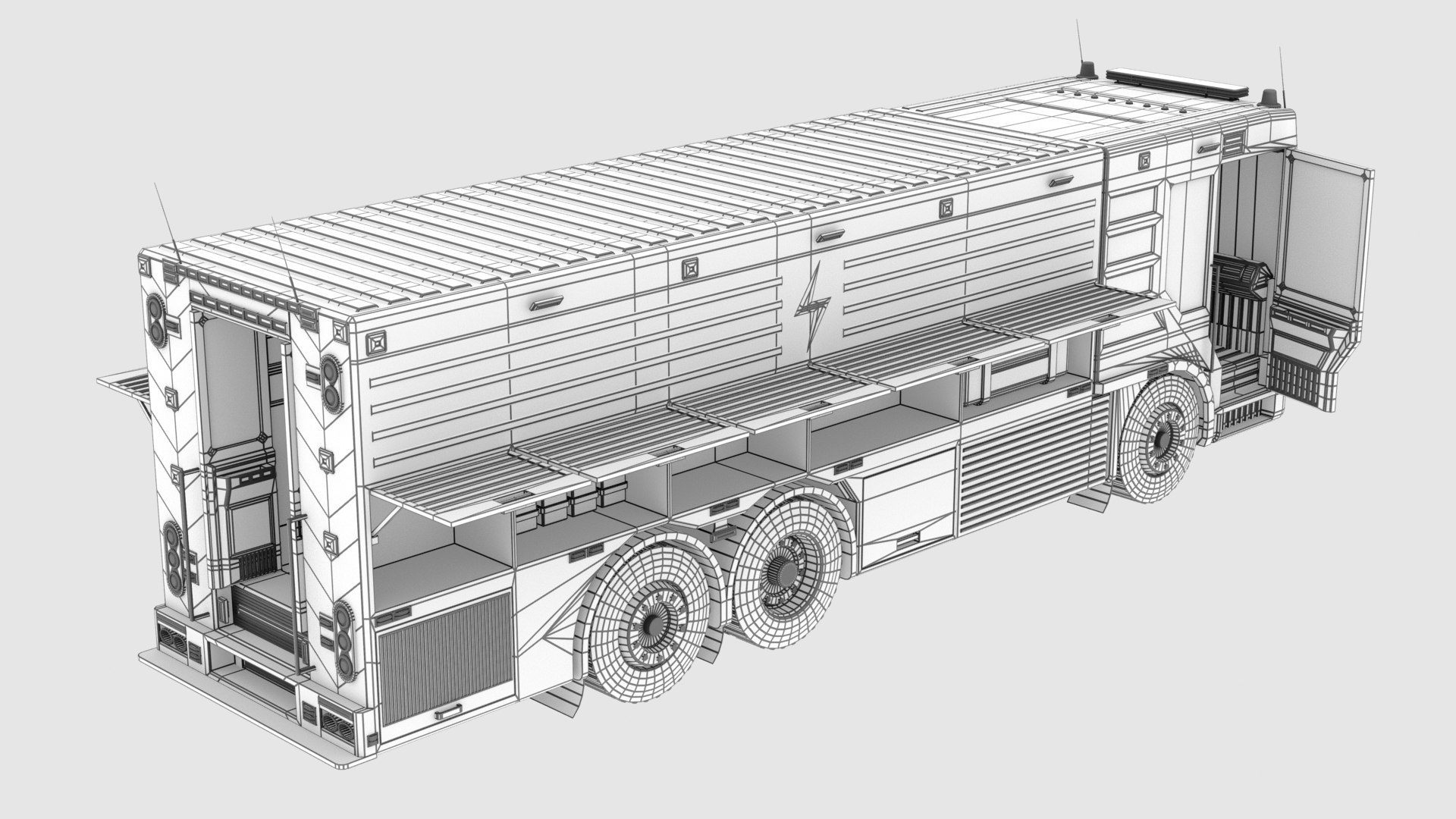 Euro Fire Rescue Emergency 3D Model - TurboSquid 1730484