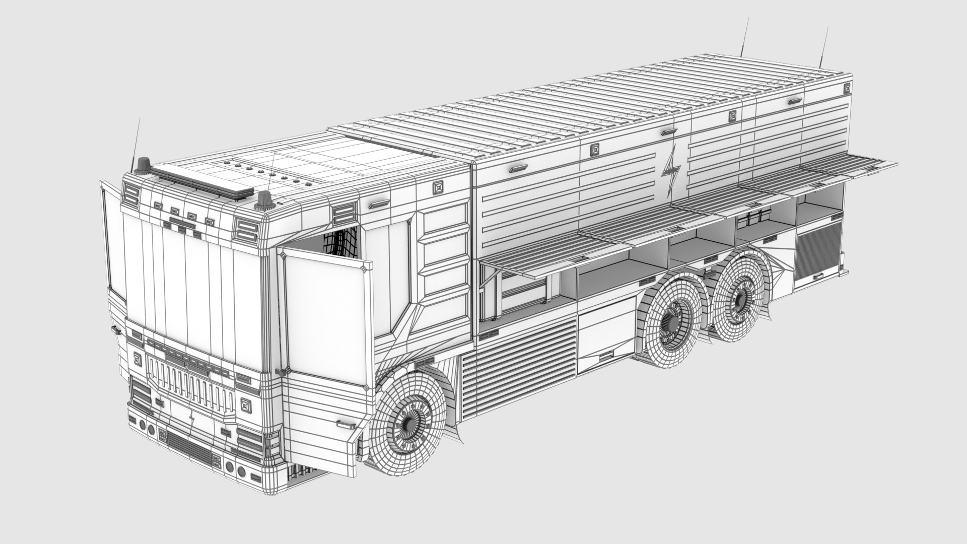 Euro Fire Rescue Emergency 3D Model - TurboSquid 1730484