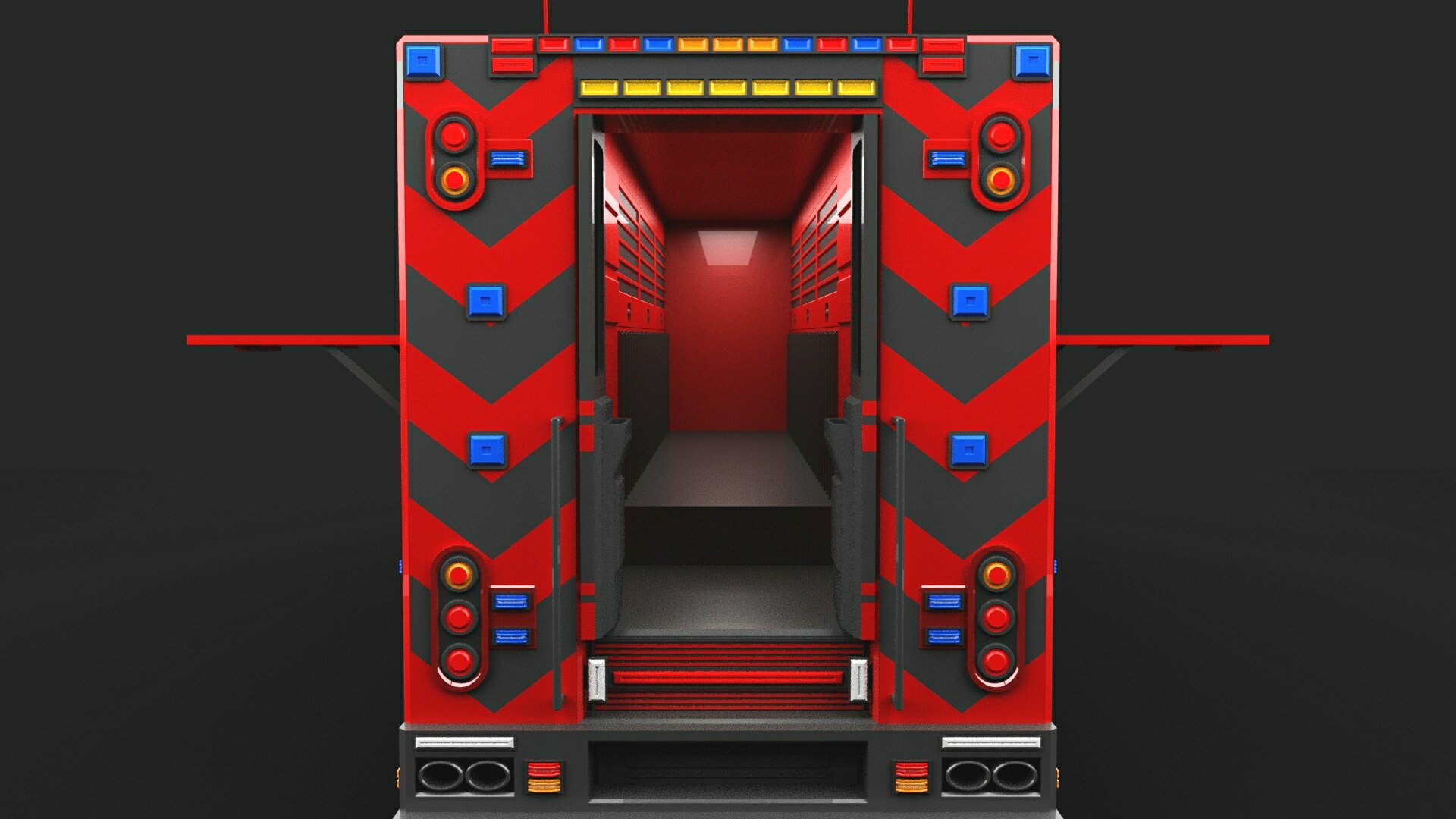 Euro Fire Rescue Emergency 3D Model - TurboSquid 1730484