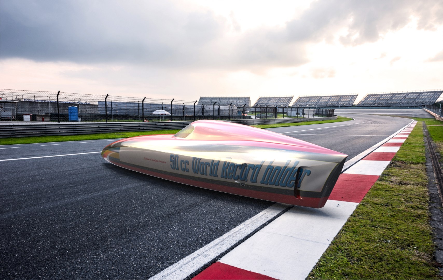 3D Streamliner Speedrecord Car - TurboSquid 1973527