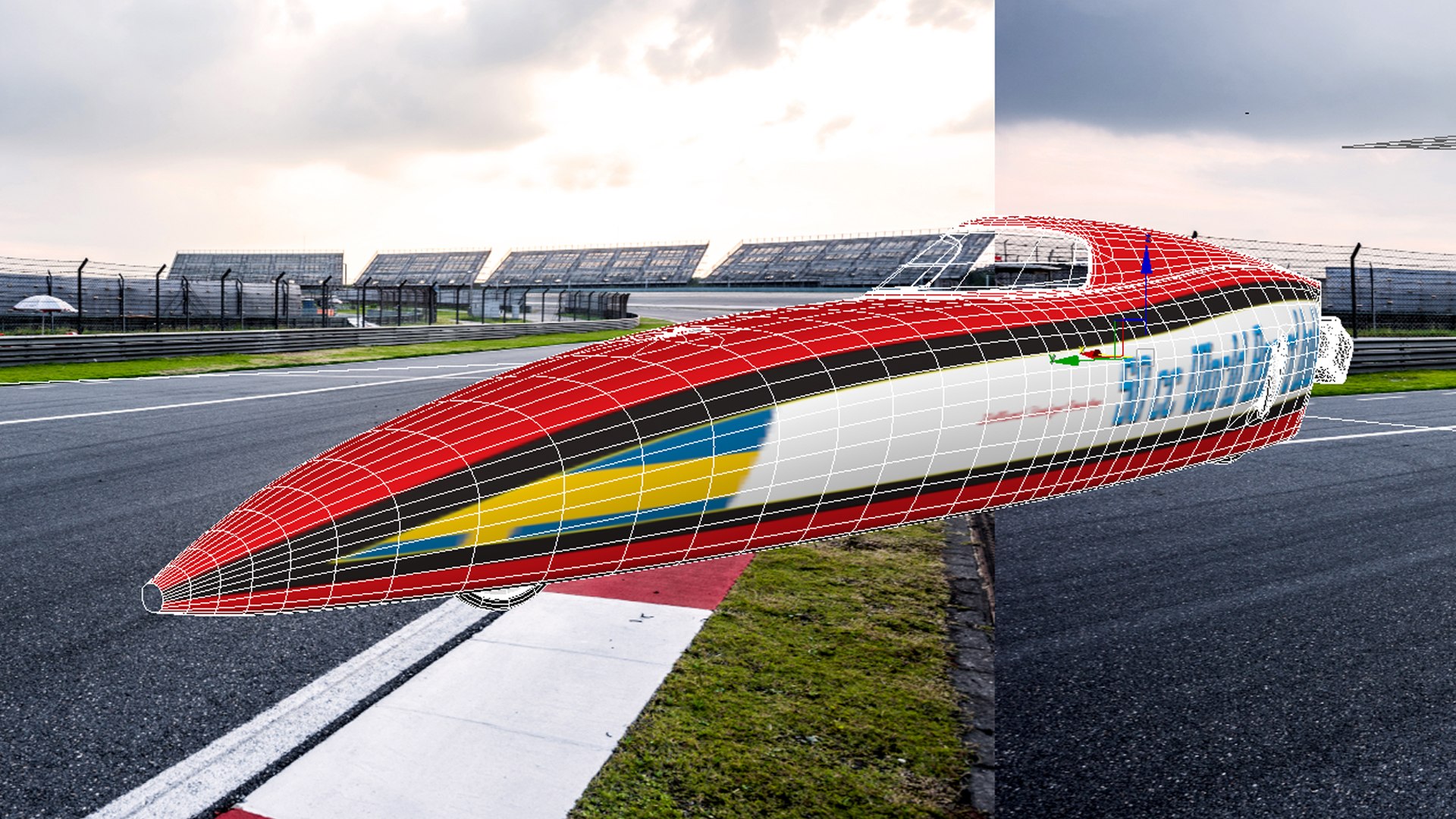 3D Streamliner Speedrecord Car - TurboSquid 1973527