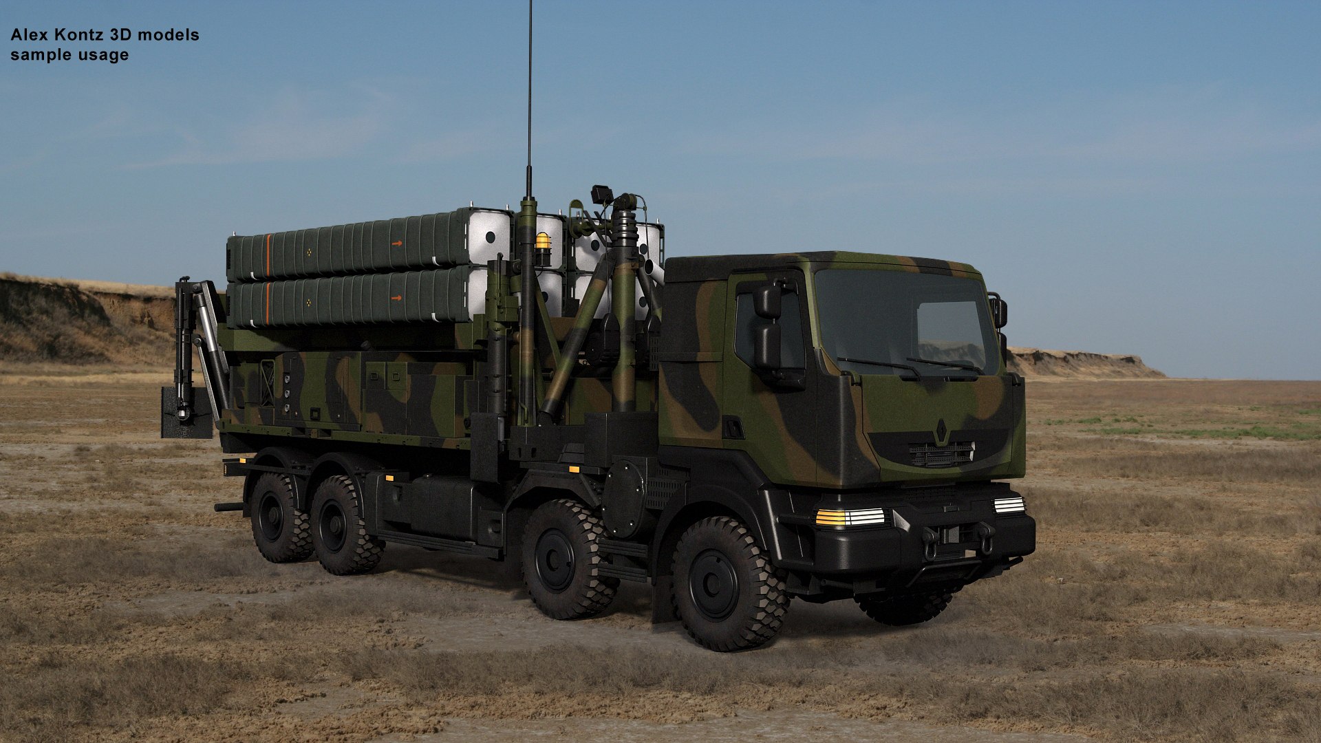 3D Model SAMP-T Battalion - TurboSquid 2428524