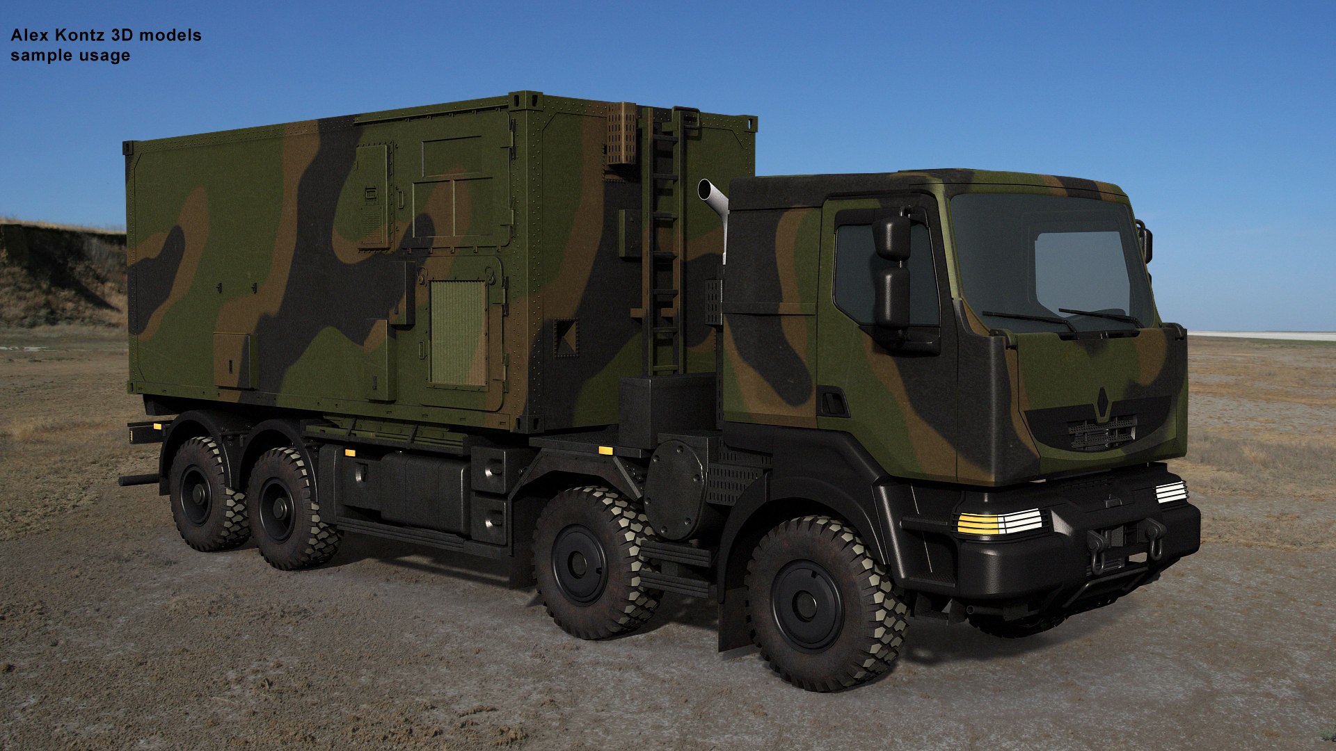 3D Model SAMP-T Battalion - TurboSquid 2428524