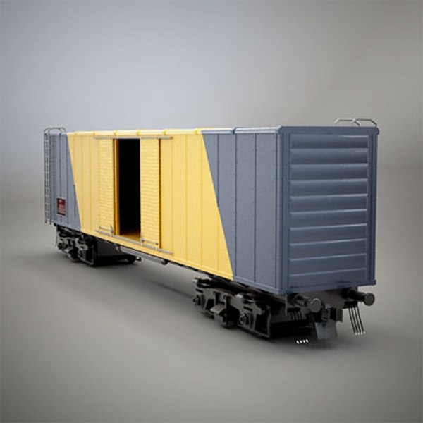 3D Railcar ISO Containers Carrier - TurboSquid 1762872