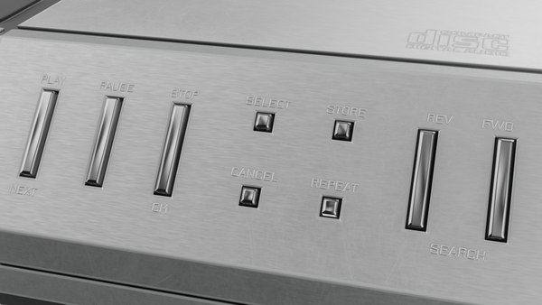 3D cd player model - TurboSquid 1654195