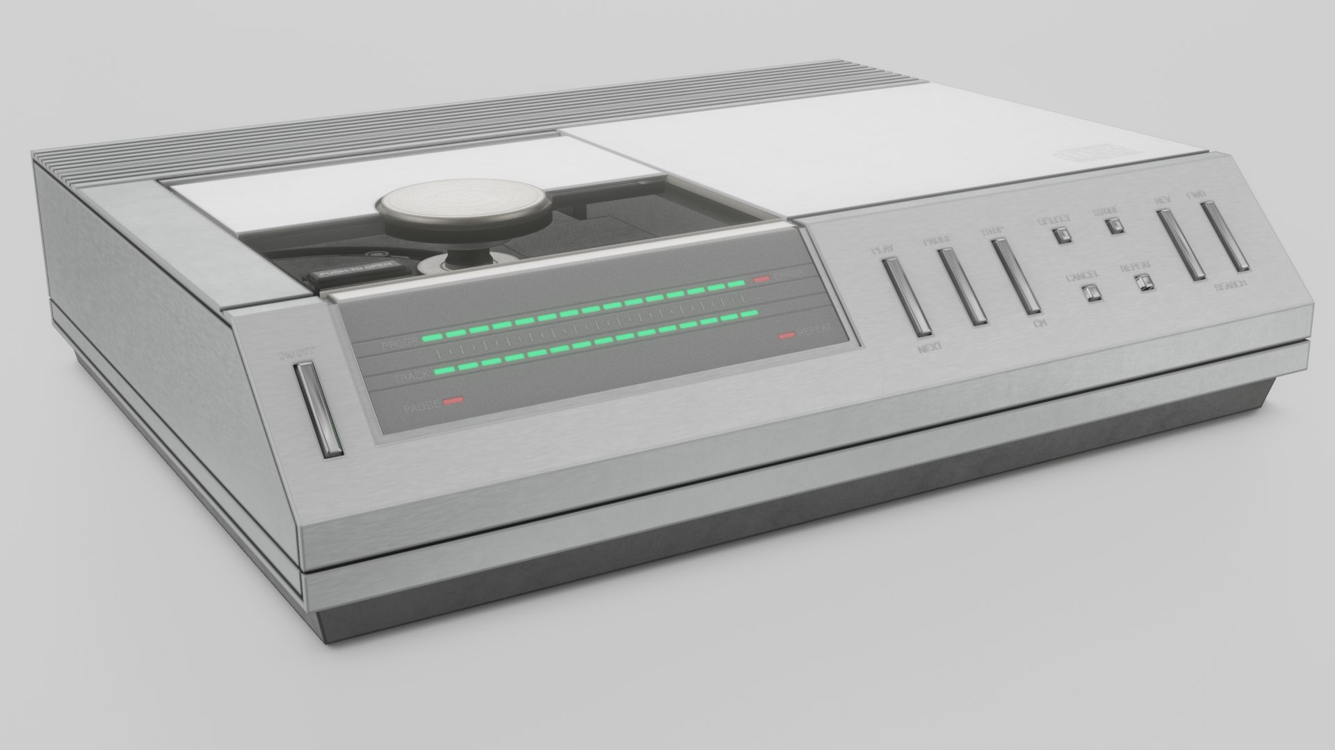 3D Cd Player Model - TurboSquid 1654195