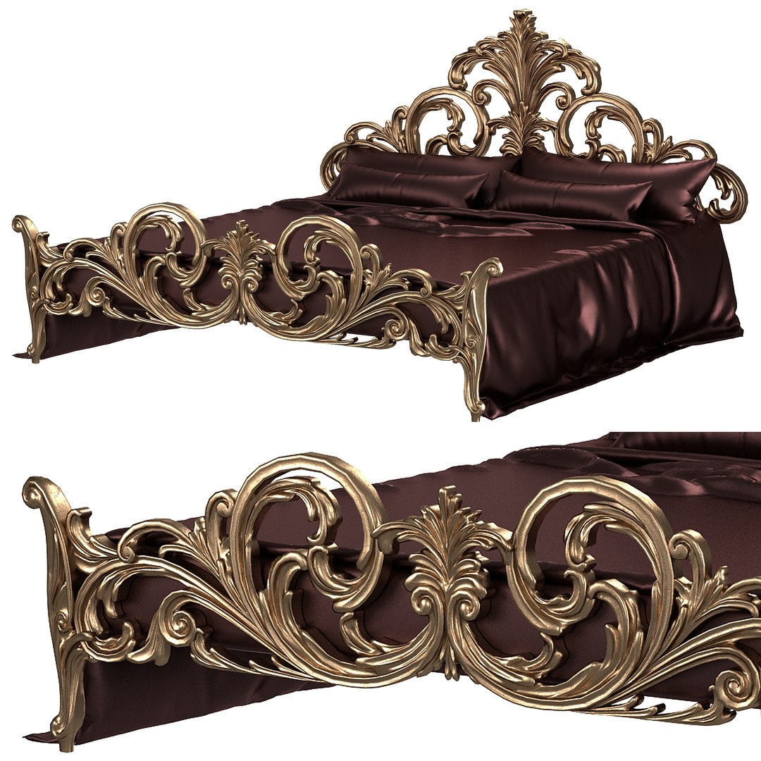 Dico Bed 3D Model - TurboSquid 1919908