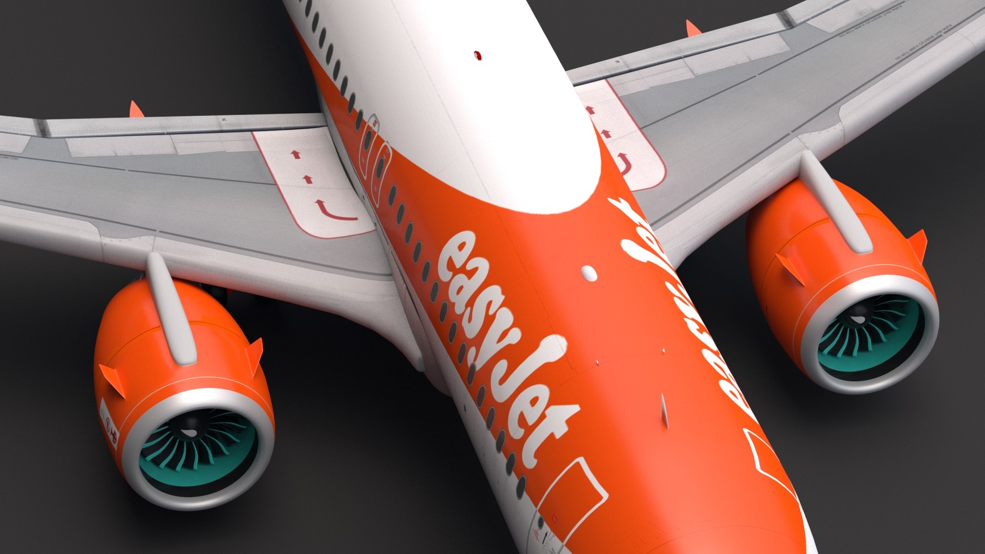 Easyjet A320 3D Model - TurboSquid 1519135