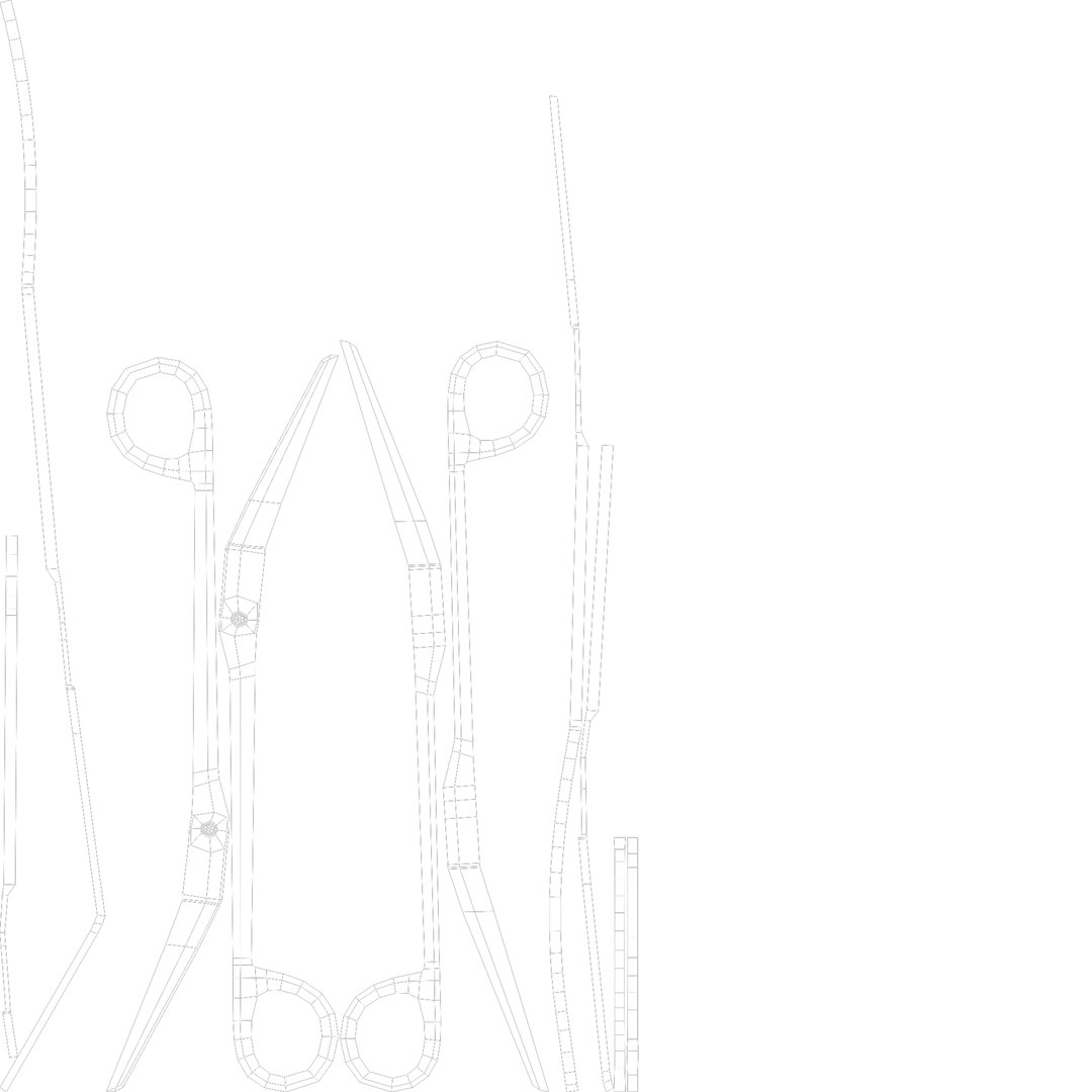 3D Scissors Model - TurboSquid 2339480