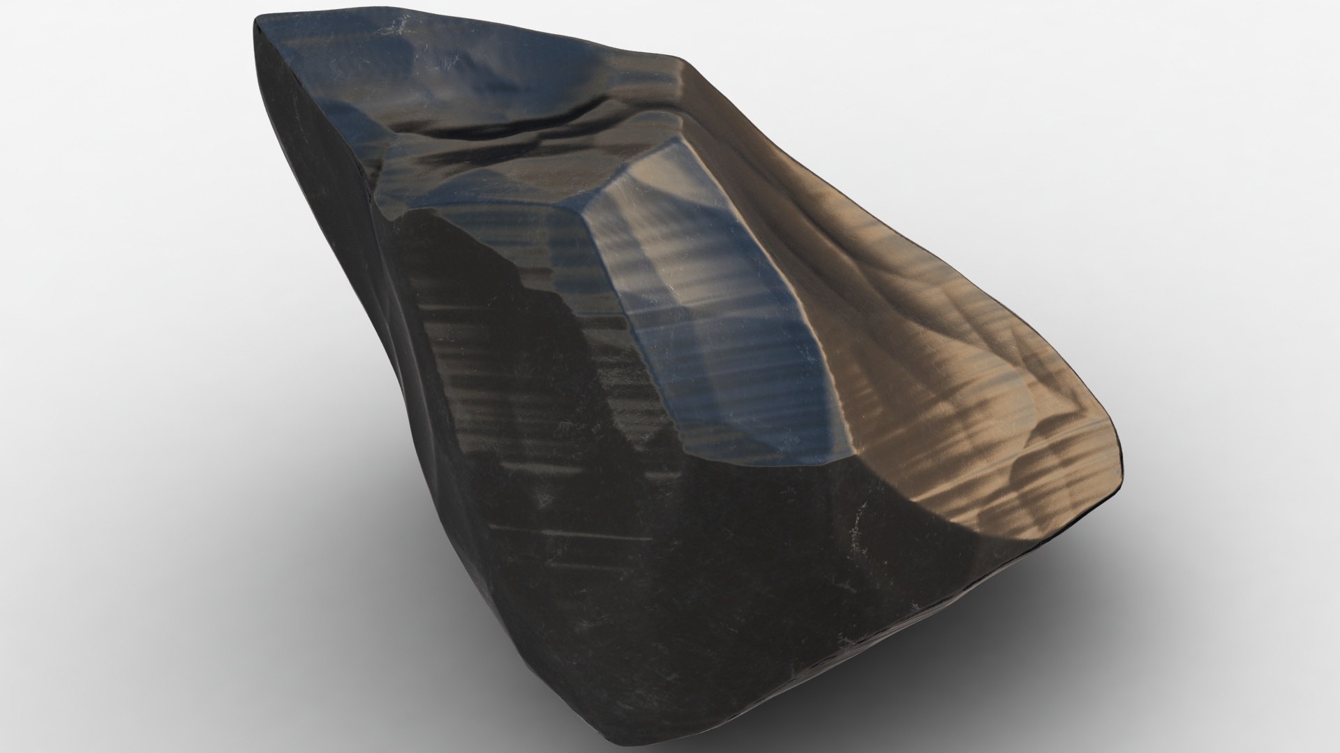 Obsidian Stone 02 3D Model - TurboSquid 1575066
