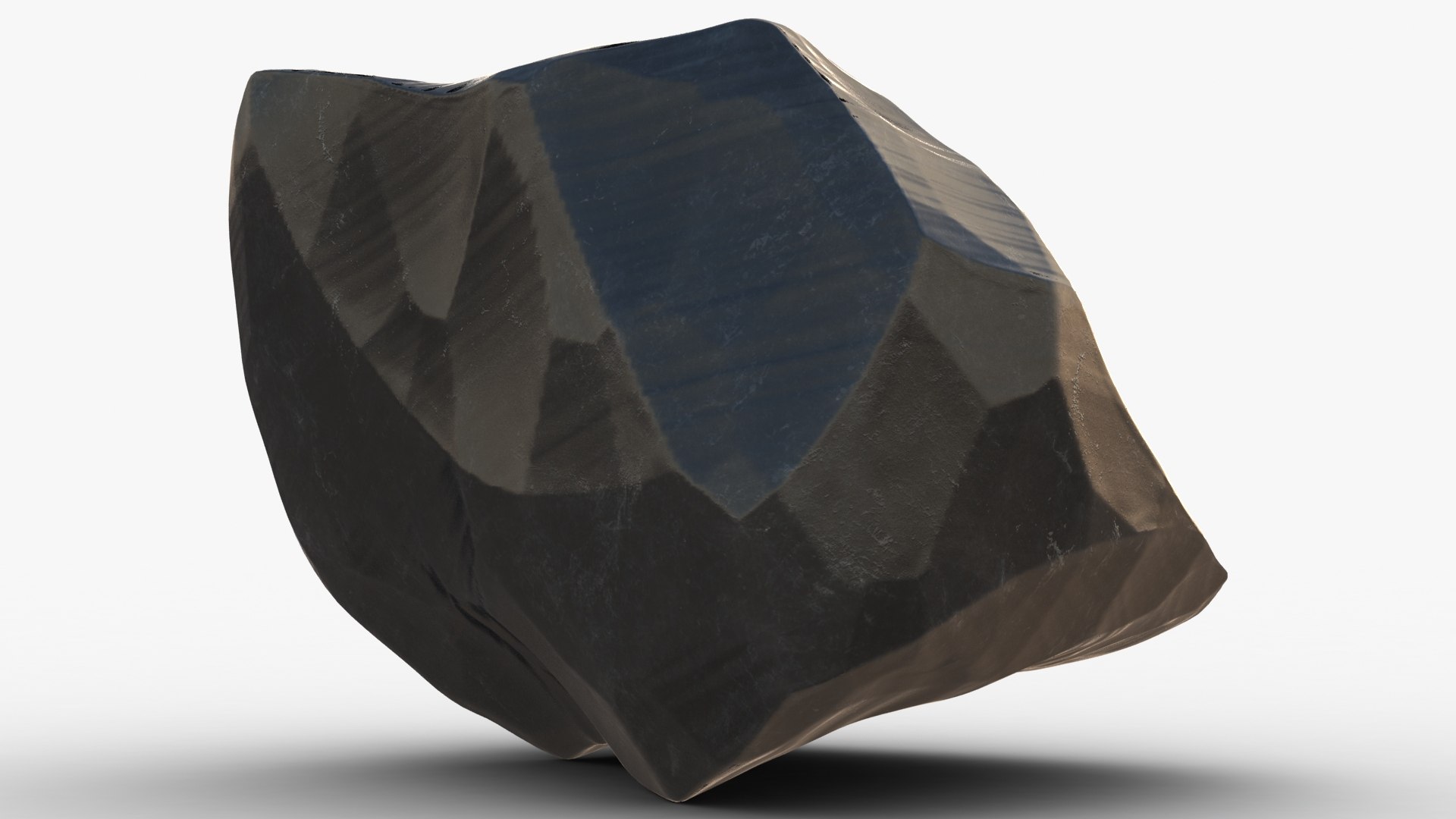 Obsidian Stone 02 3D Model - TurboSquid 1575066