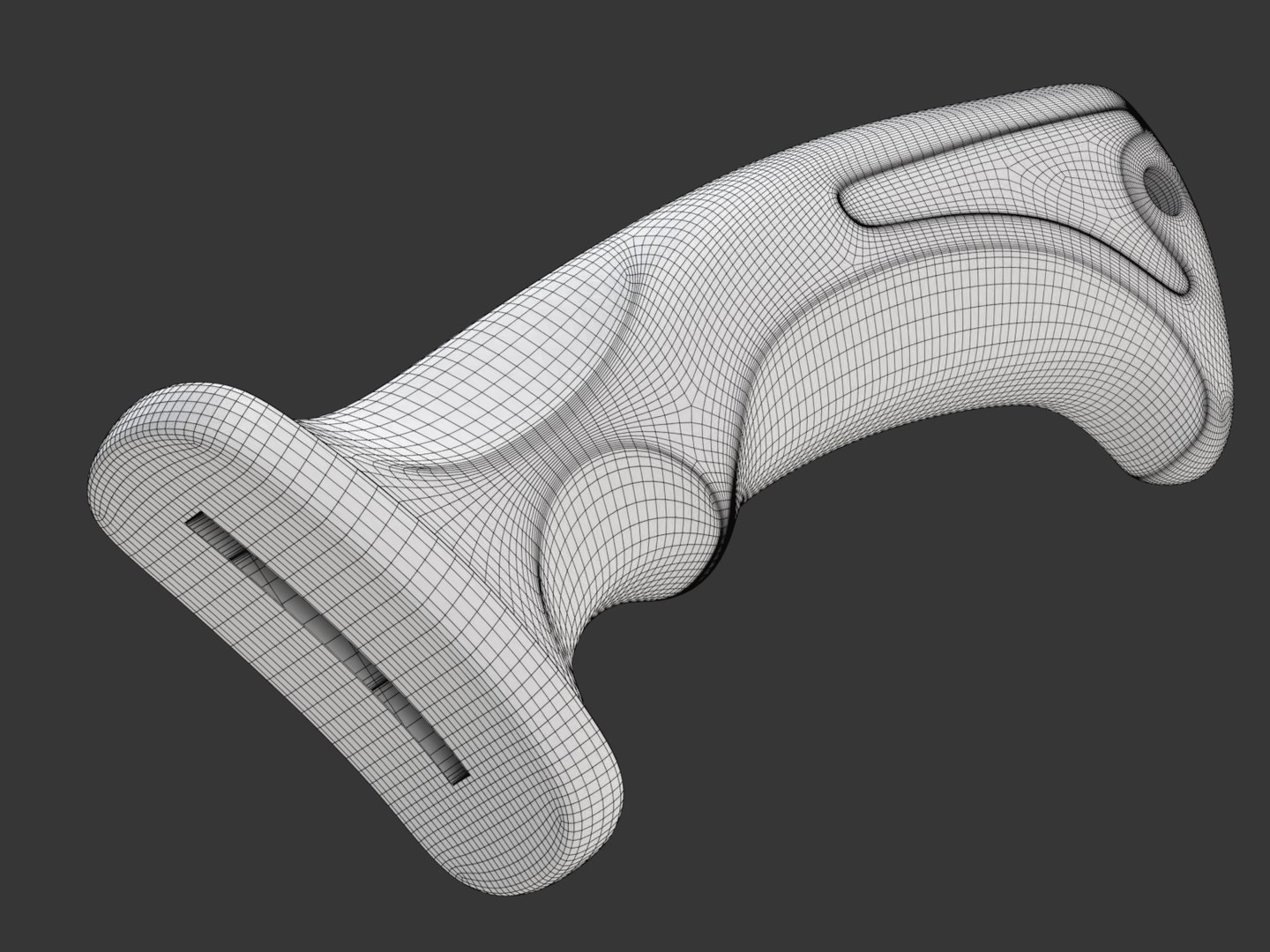 3D Ergonomic Handle Knife - TurboSquid 1552169