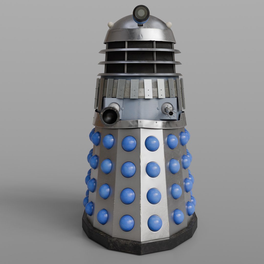 3D Classic Dalek - TurboSquid 2155657