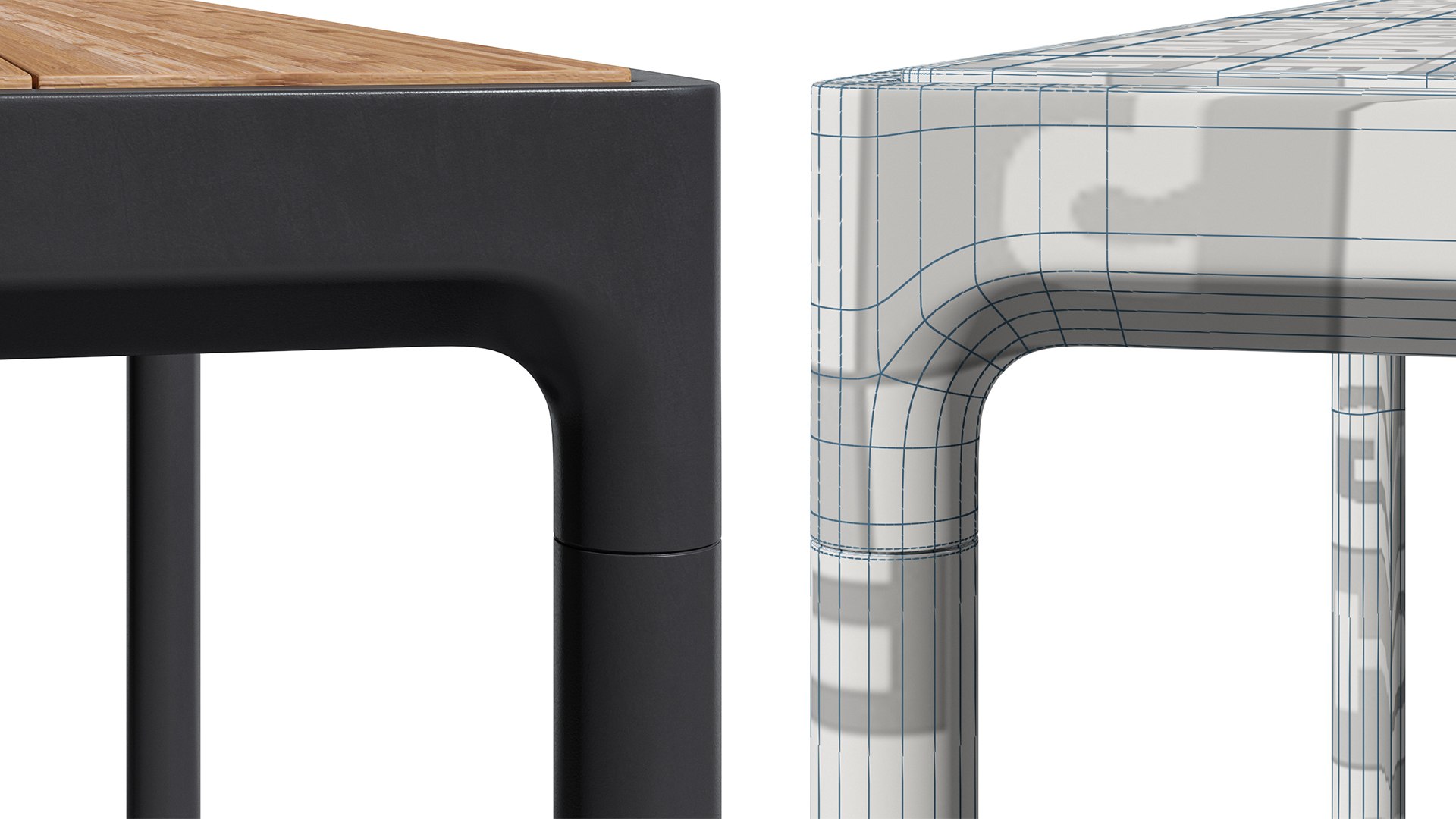 Houe Henrik Pedersen Four Outdoor Bar Table 3D Model - TurboSquid 2195422