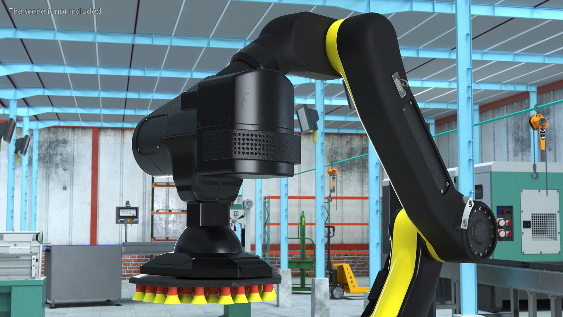 3D Warehouse Loader Robot Yellow Rigged - TurboSquid 2098636