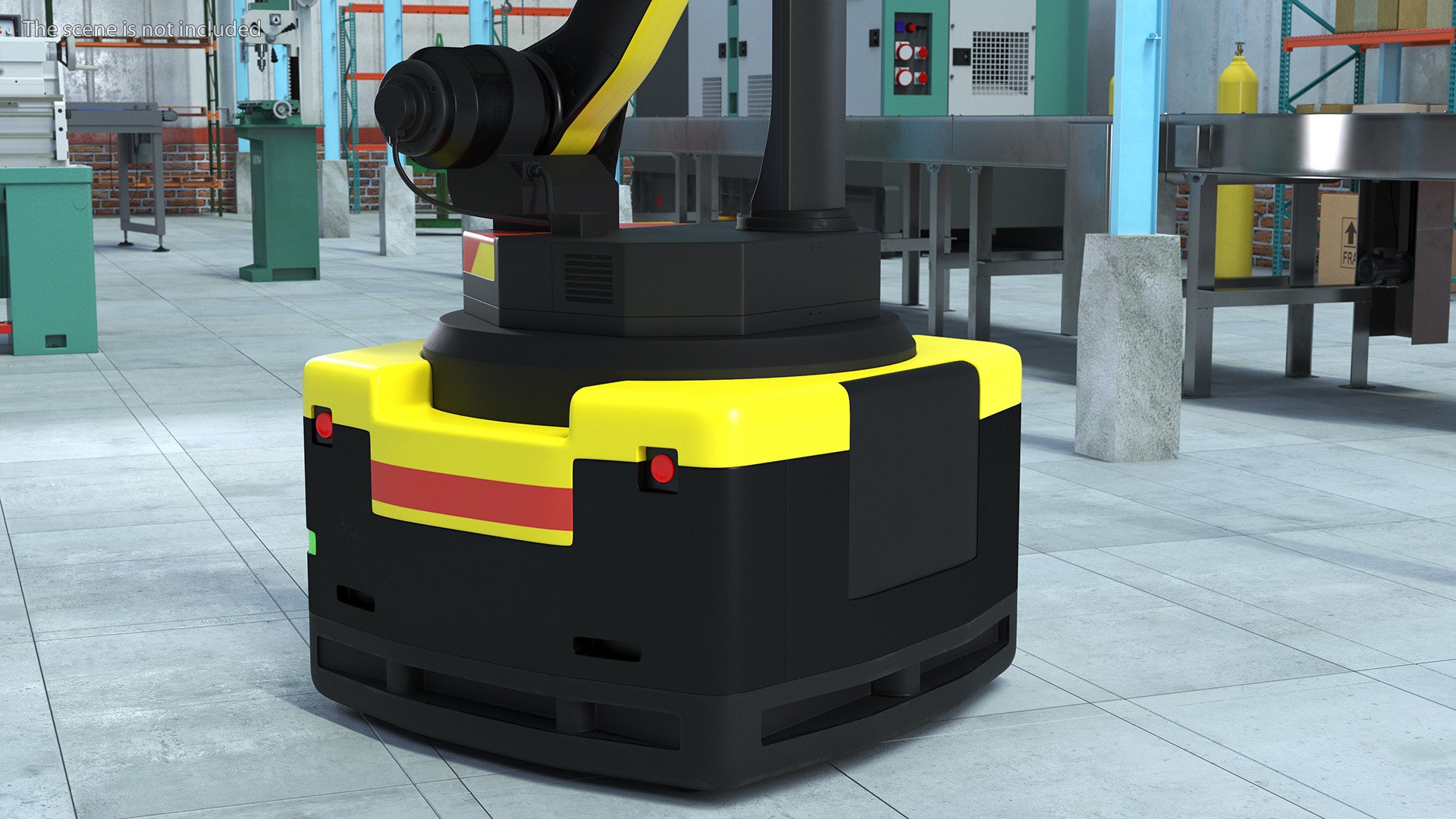 3D Warehouse Loader Robot Yellow Rigged - TurboSquid 2098636