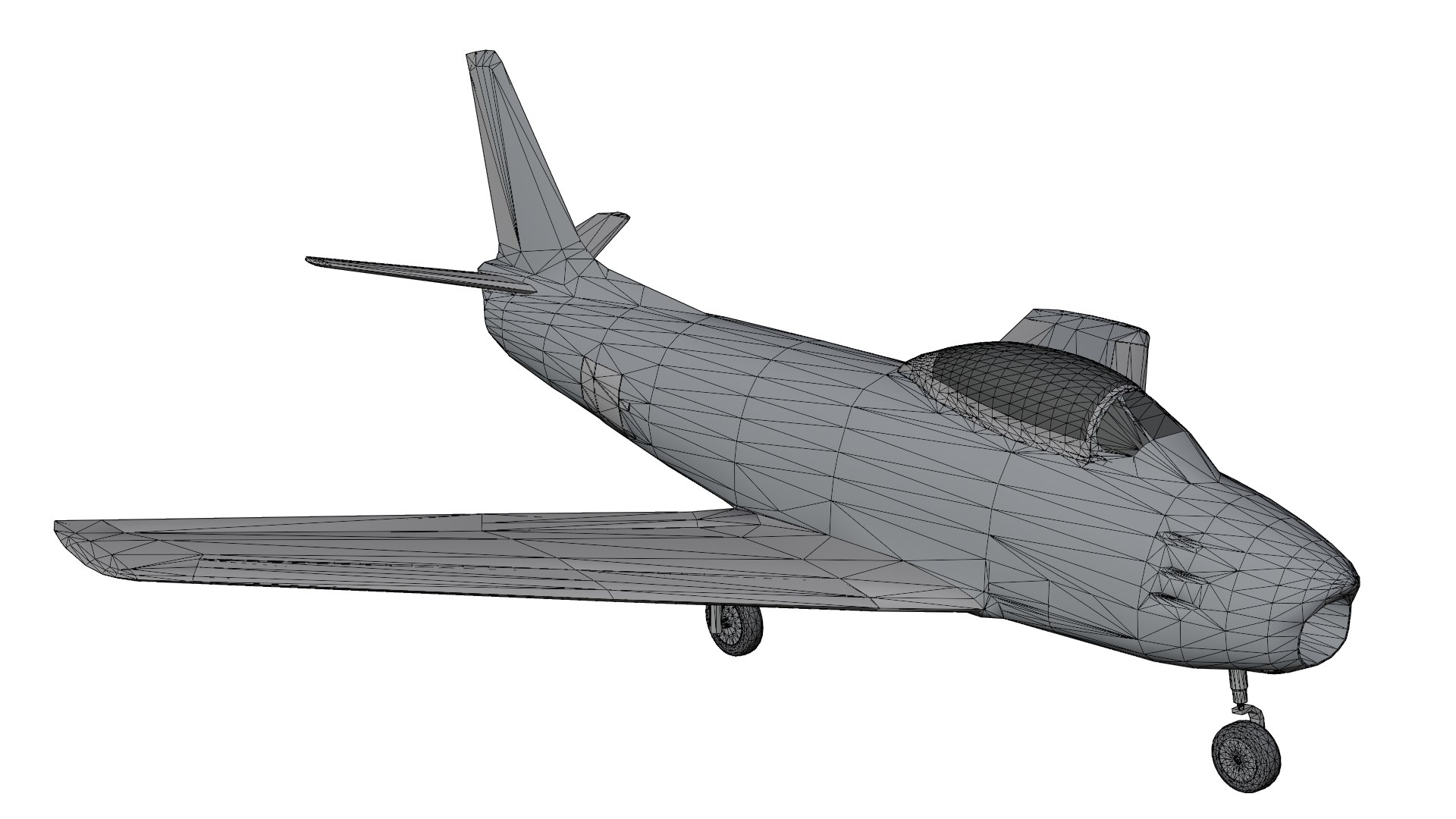 3D F-86 Sabre - TurboSquid 2325799