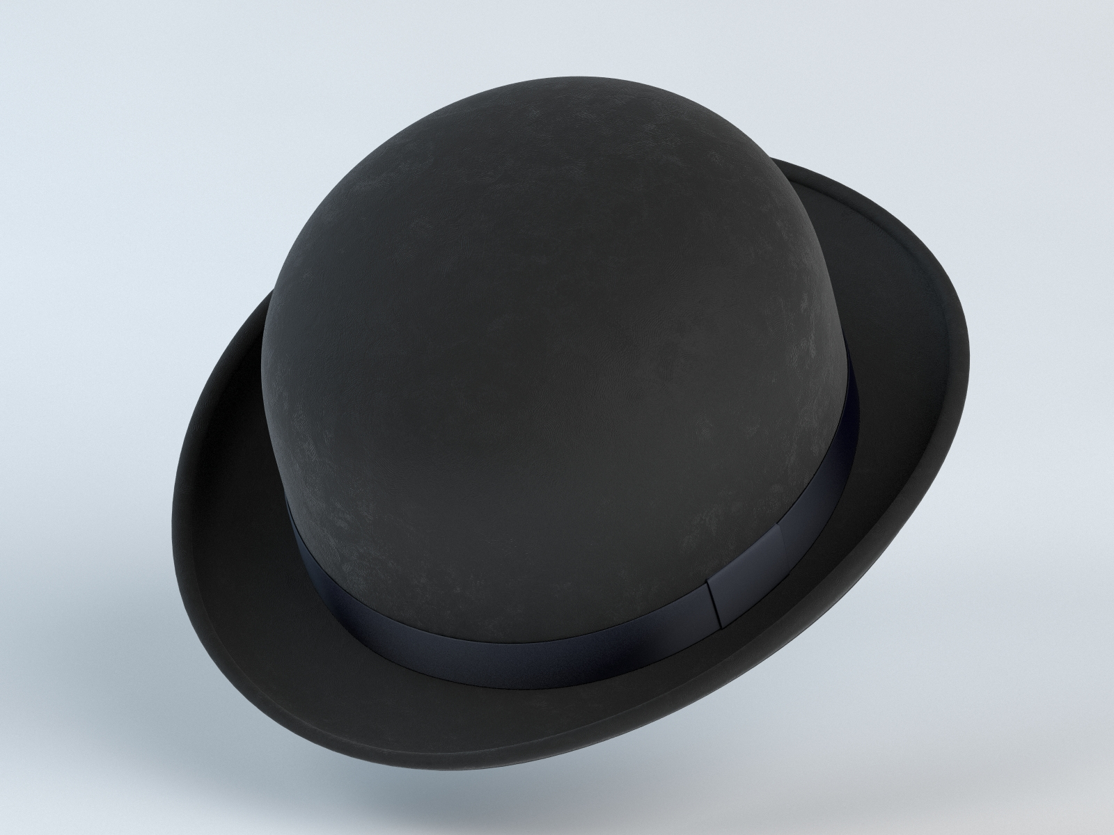 3d bowler hat