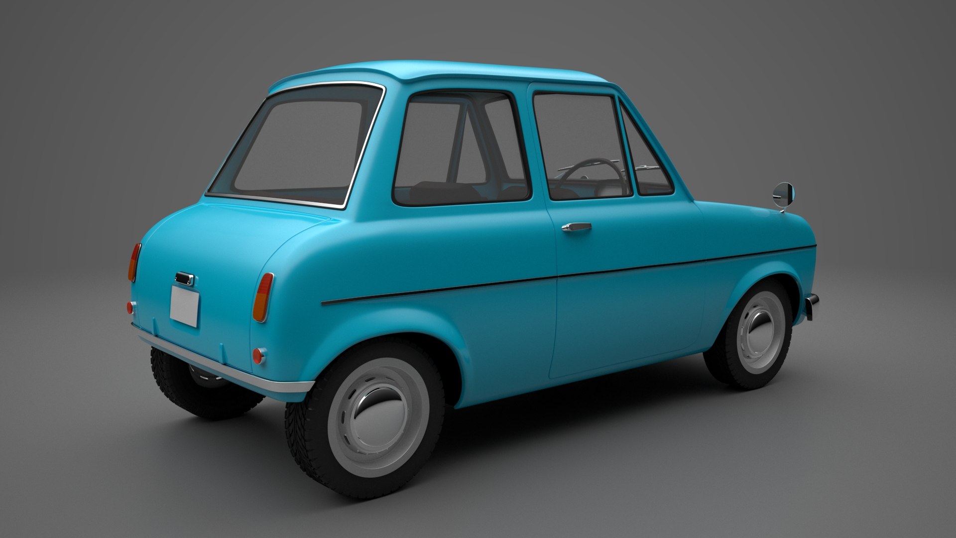 Cartoon Car Suzulight 3D - TurboSquid 1472141