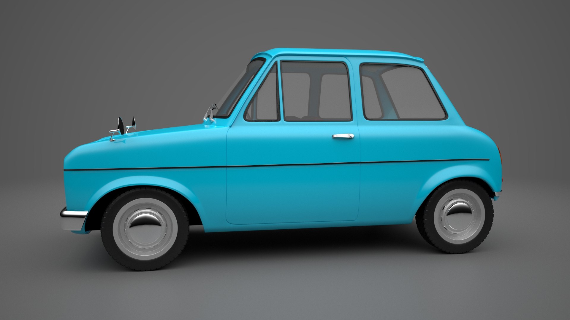 Cartoon Car Suzulight 3D - TurboSquid 1472141