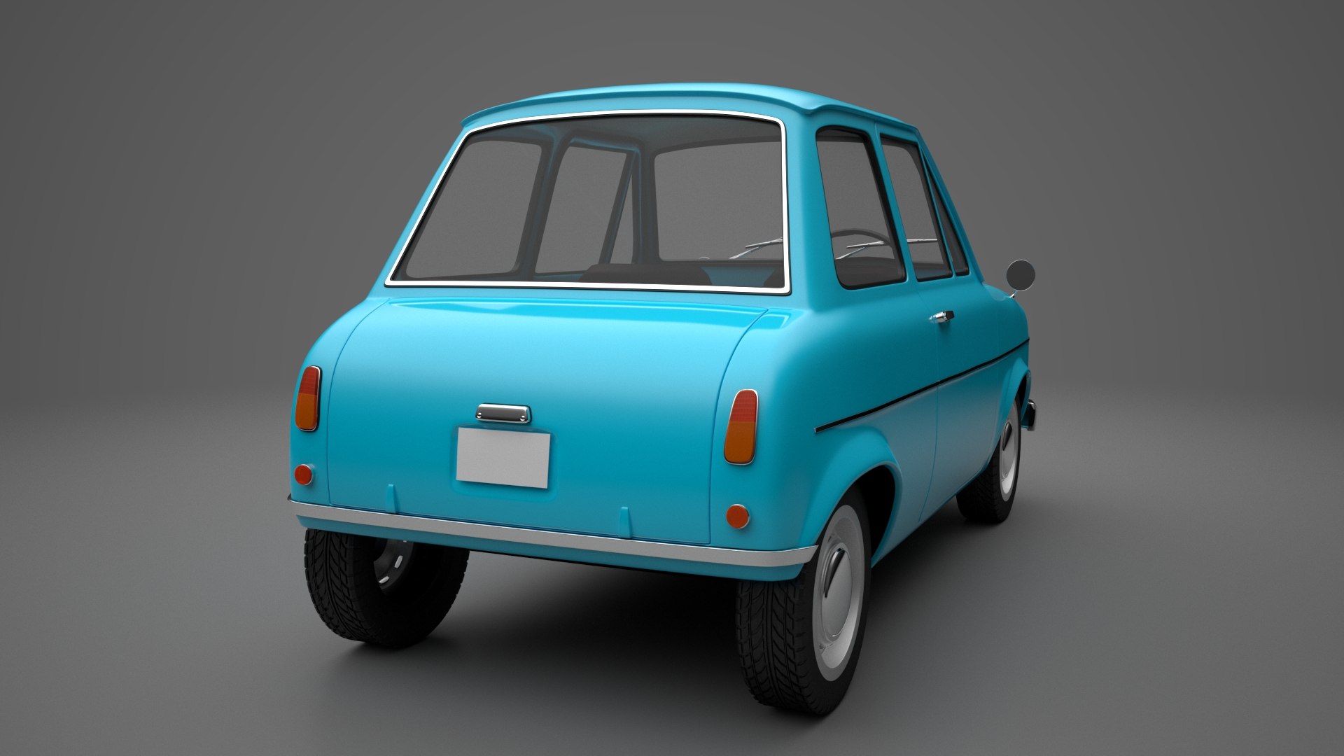Cartoon Car Suzulight 3D - TurboSquid 1472141