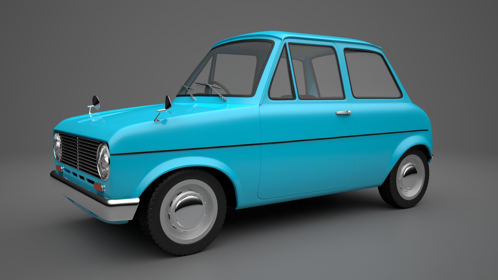 Cartoon Car Suzulight 3D - TurboSquid 1472141